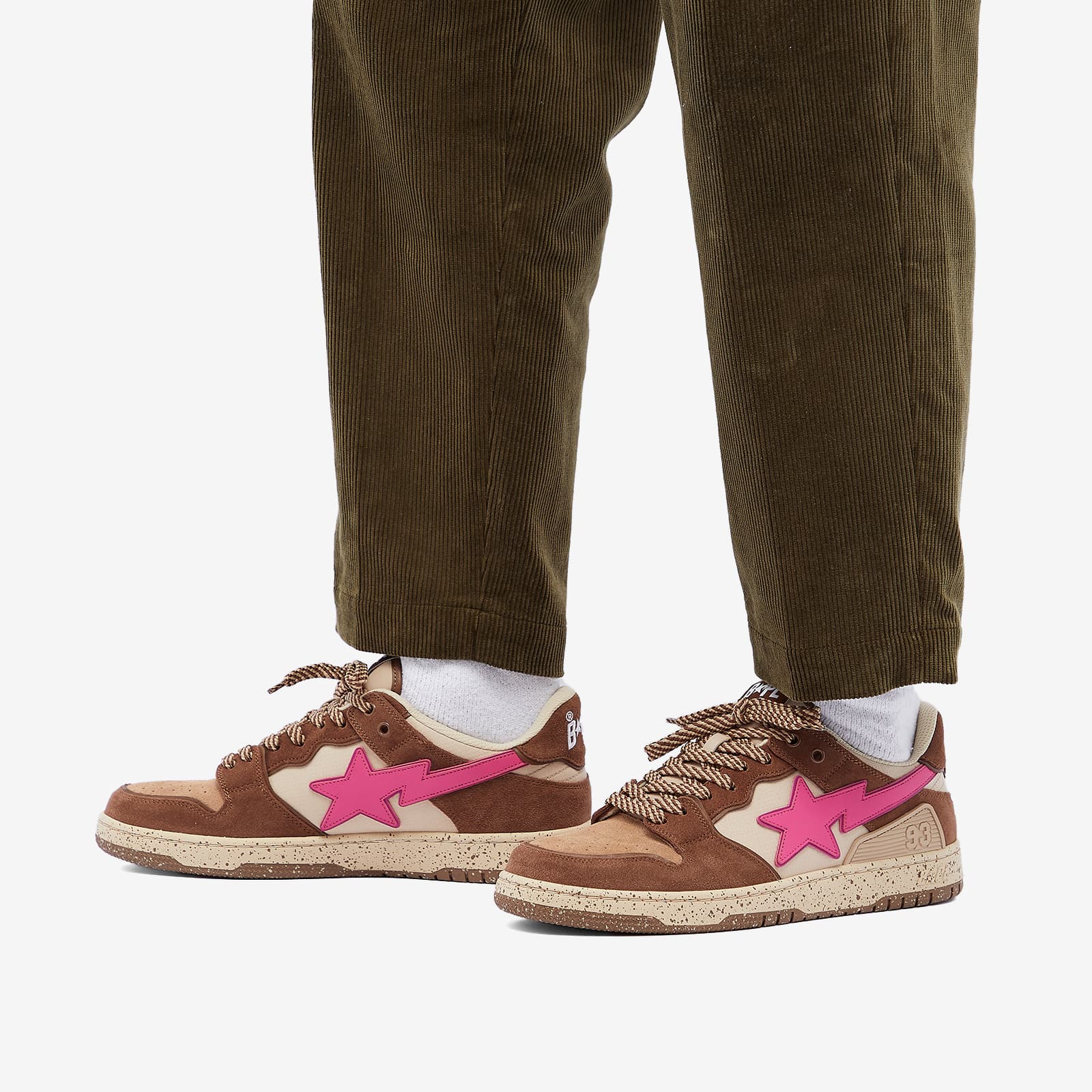 A Bathing Ape Bape Sk8 Sta #6 Sneaker Brown | END. (GB)