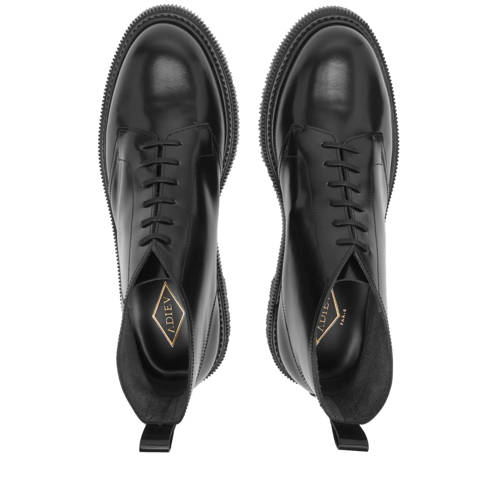 Adieu Type 121 Leather Desert Boot Black & Ivory | END. (AU)