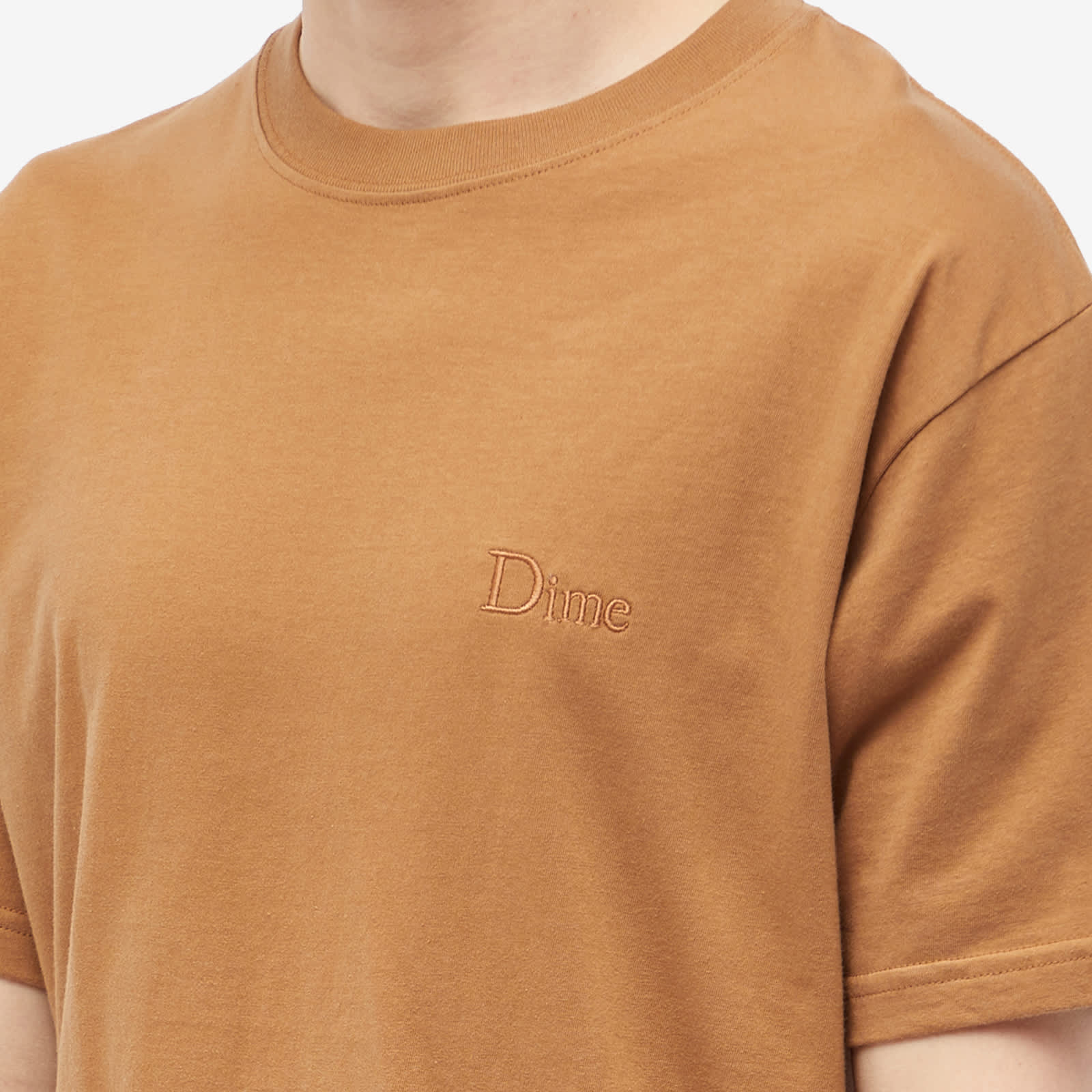 Dime Classic Small Logo T-Shirt Cappuccino | END.