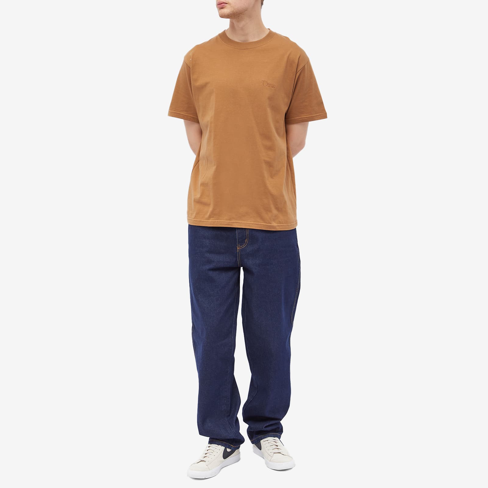 Dime Classic Small Logo T-Shirt Cappuccino | END.
