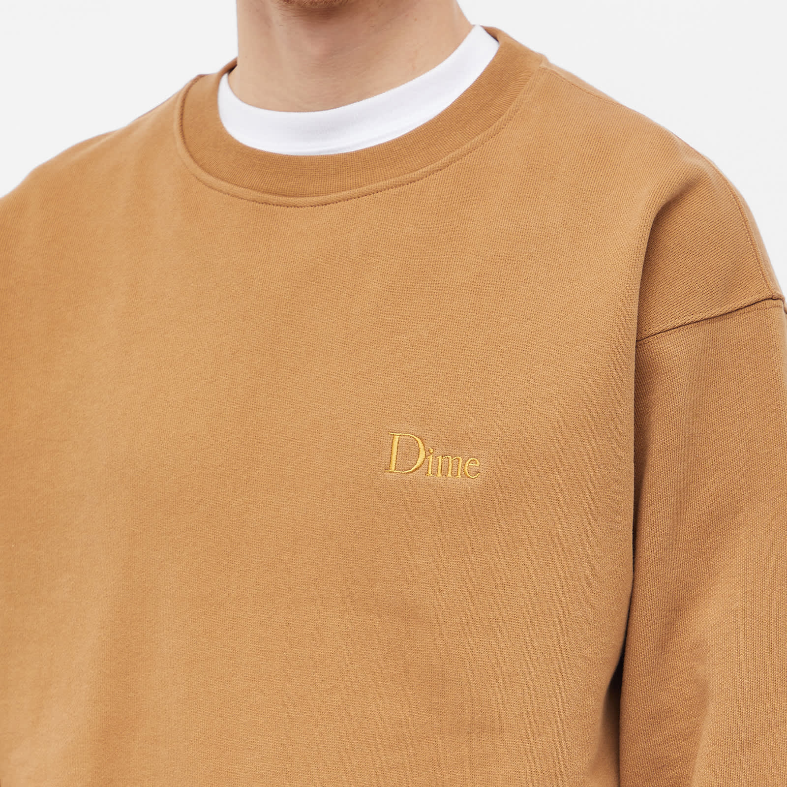 Dime Classic Small Logo Crew Sweat Cappuccino | END. (JP)