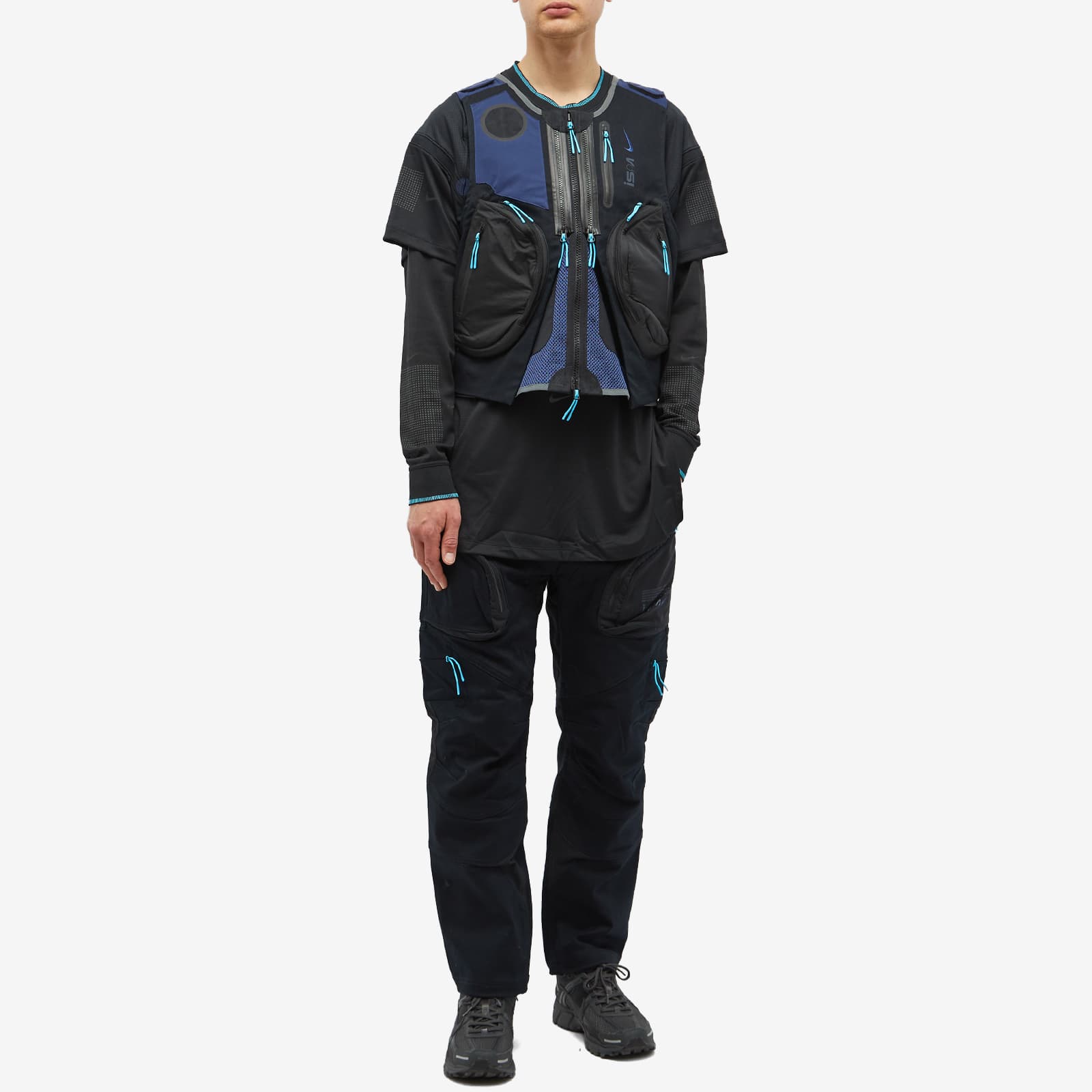 Nike ISPA Vest 2.0 Black, Navy & Grey | END. (US)