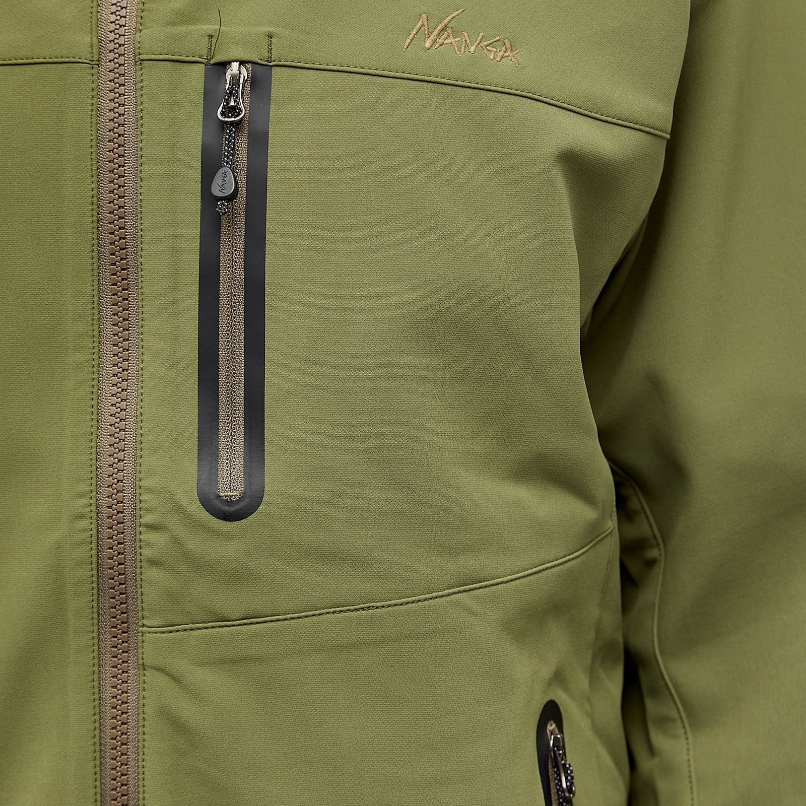 NANGA Soft Shell Stretch Jacket Khaki | END. (AU)