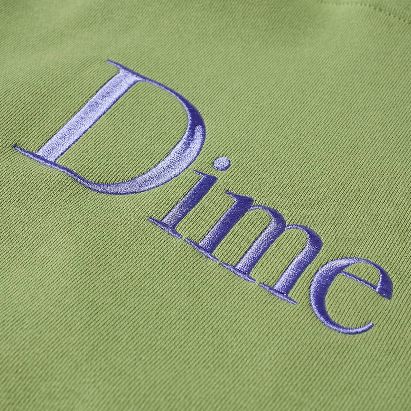 Dime Classic Embroidered Logo Hoodie Tea | END. (GB)