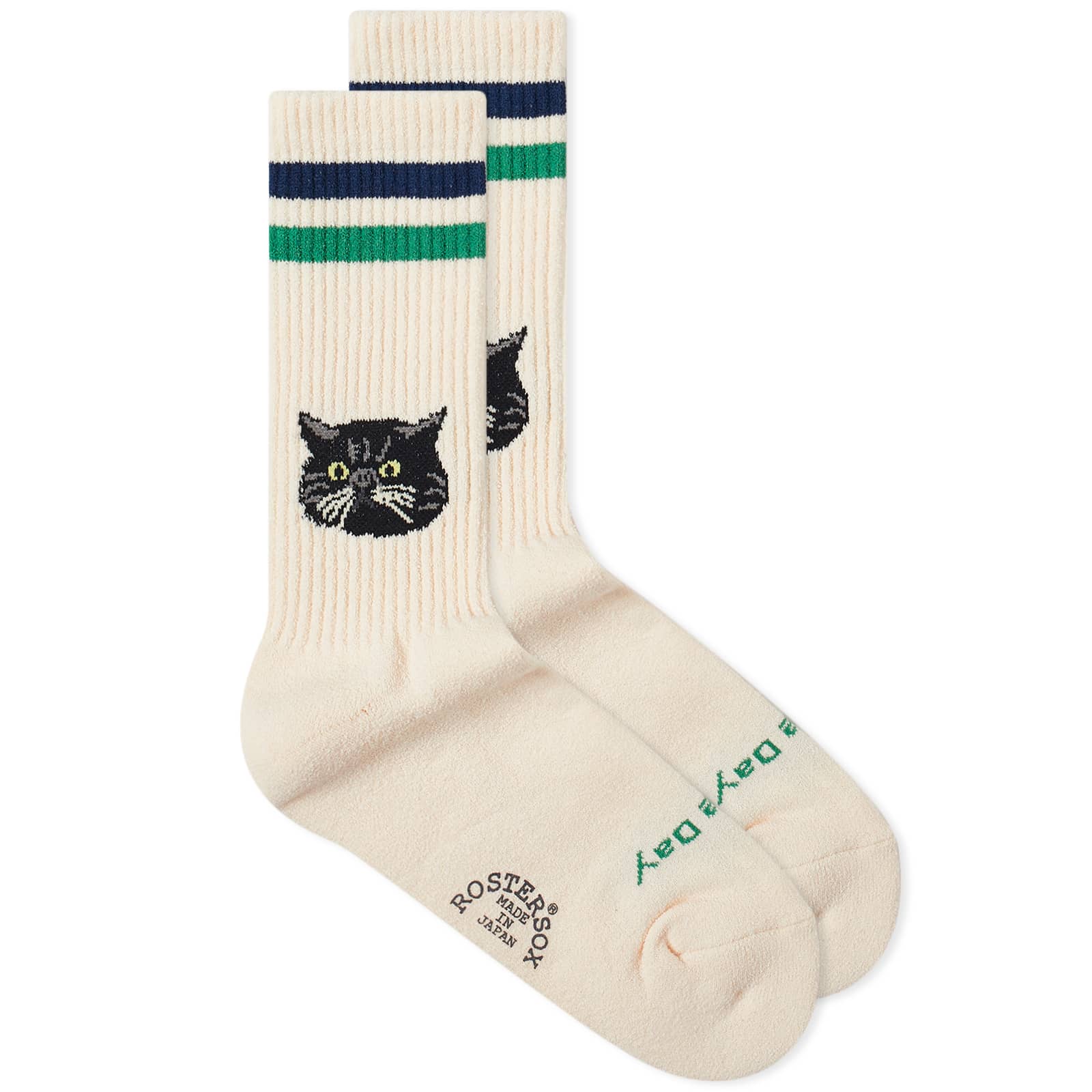Rostersox Cat Socks White | END. (GB)