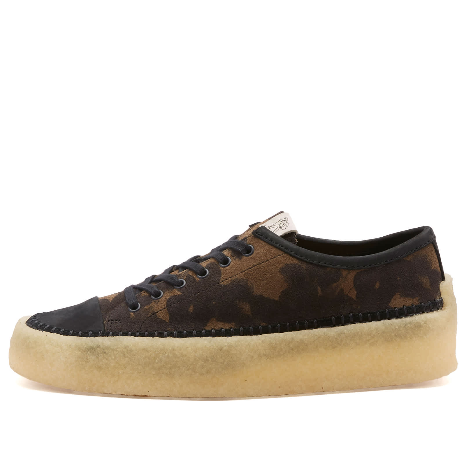Clarks Originals Caravan Low Black & Khaki Floral | END. (US)