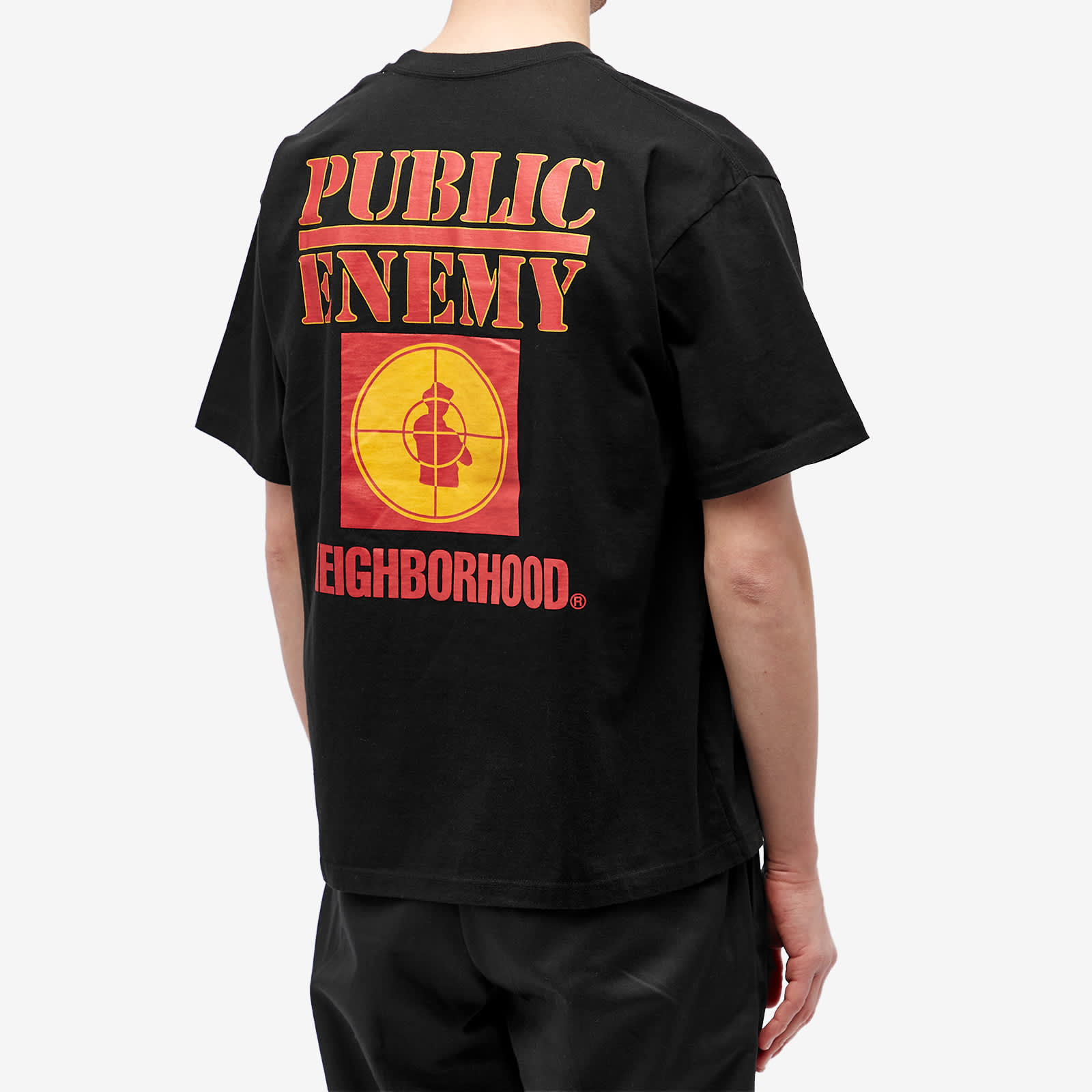 Neighborhood x Public Enemy T-Shirt Black | END. (GB)