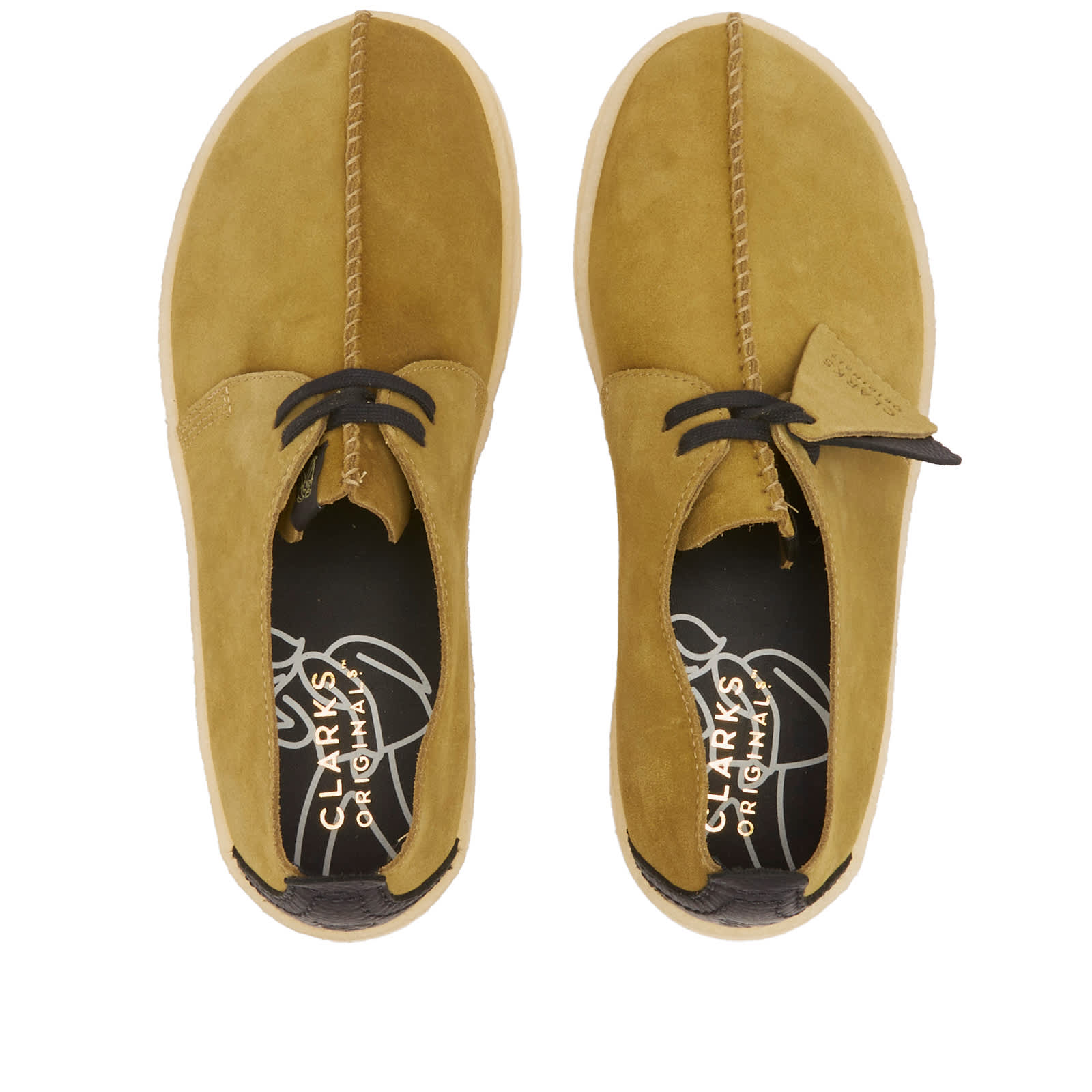 Clarks Originals Desert Trek Cup Mid Green Suede | END. (US)
