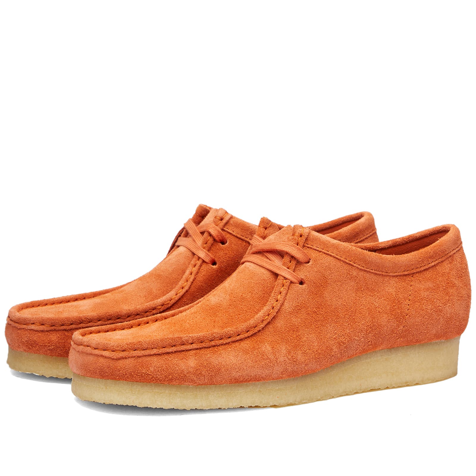 Clarks Originals Wallabee Burnt Orange Suede | END. (JP)