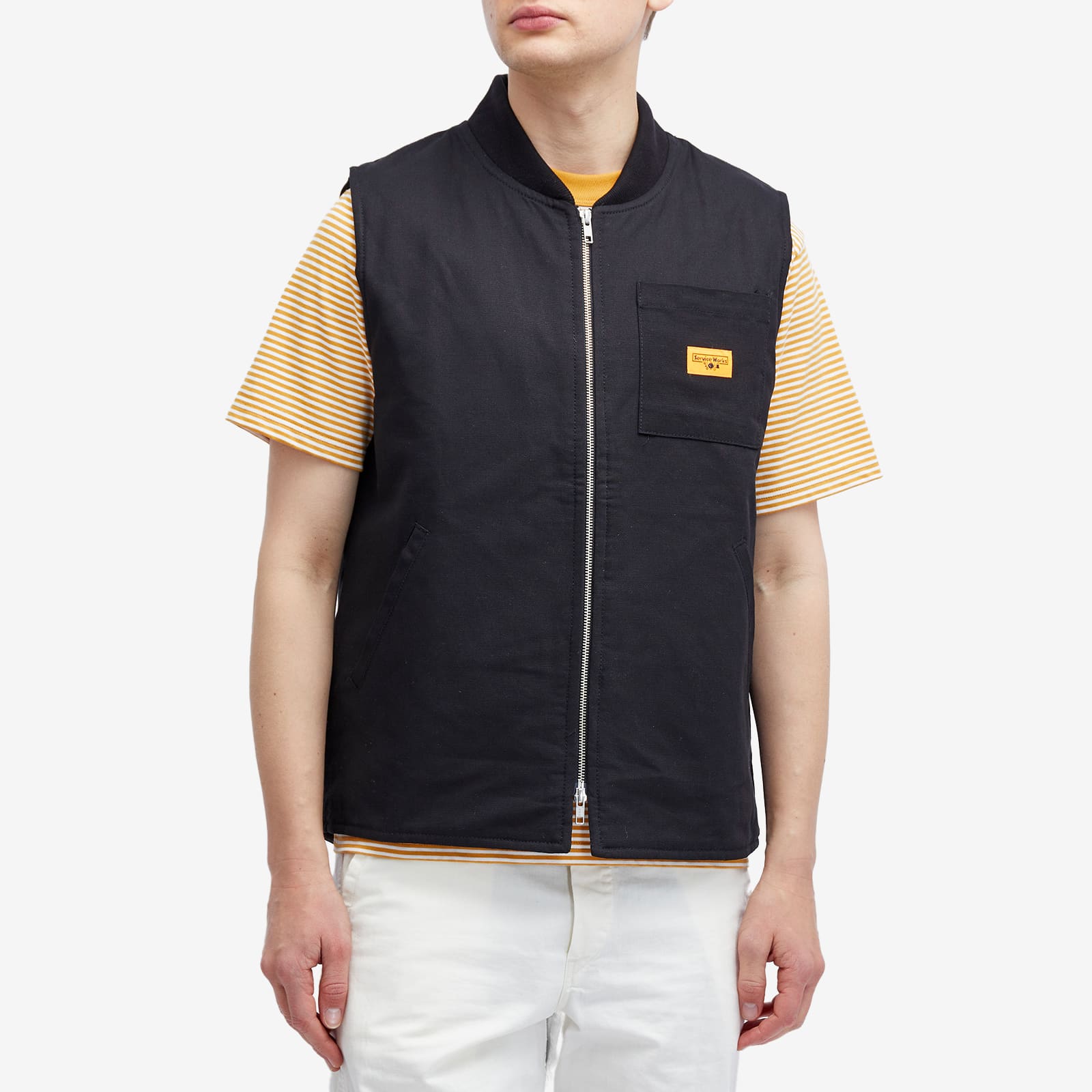 Service Works Padded Work Vest Black | END. (US)