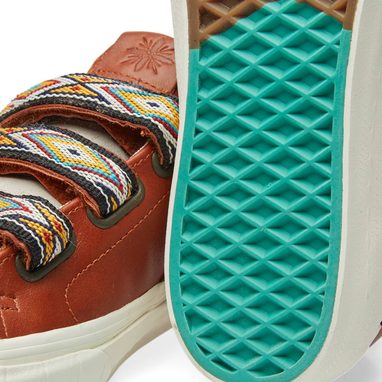 Vans Vault x Taka Hayashi Court Lo Strap LX Leather Brown & Marshmallow | END. (HK)