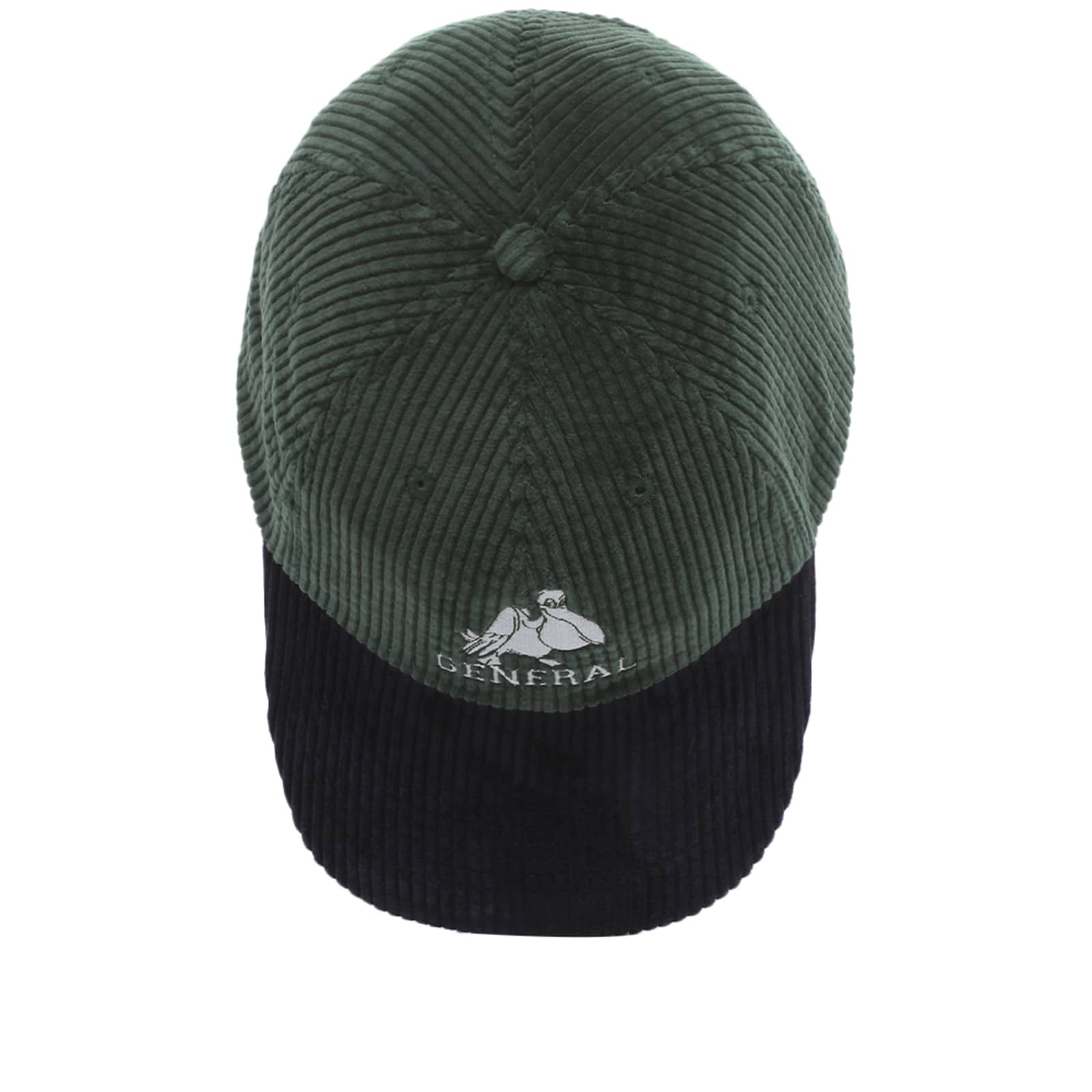 General Admission Seagull Six Panel Cap Green & Navy | END.