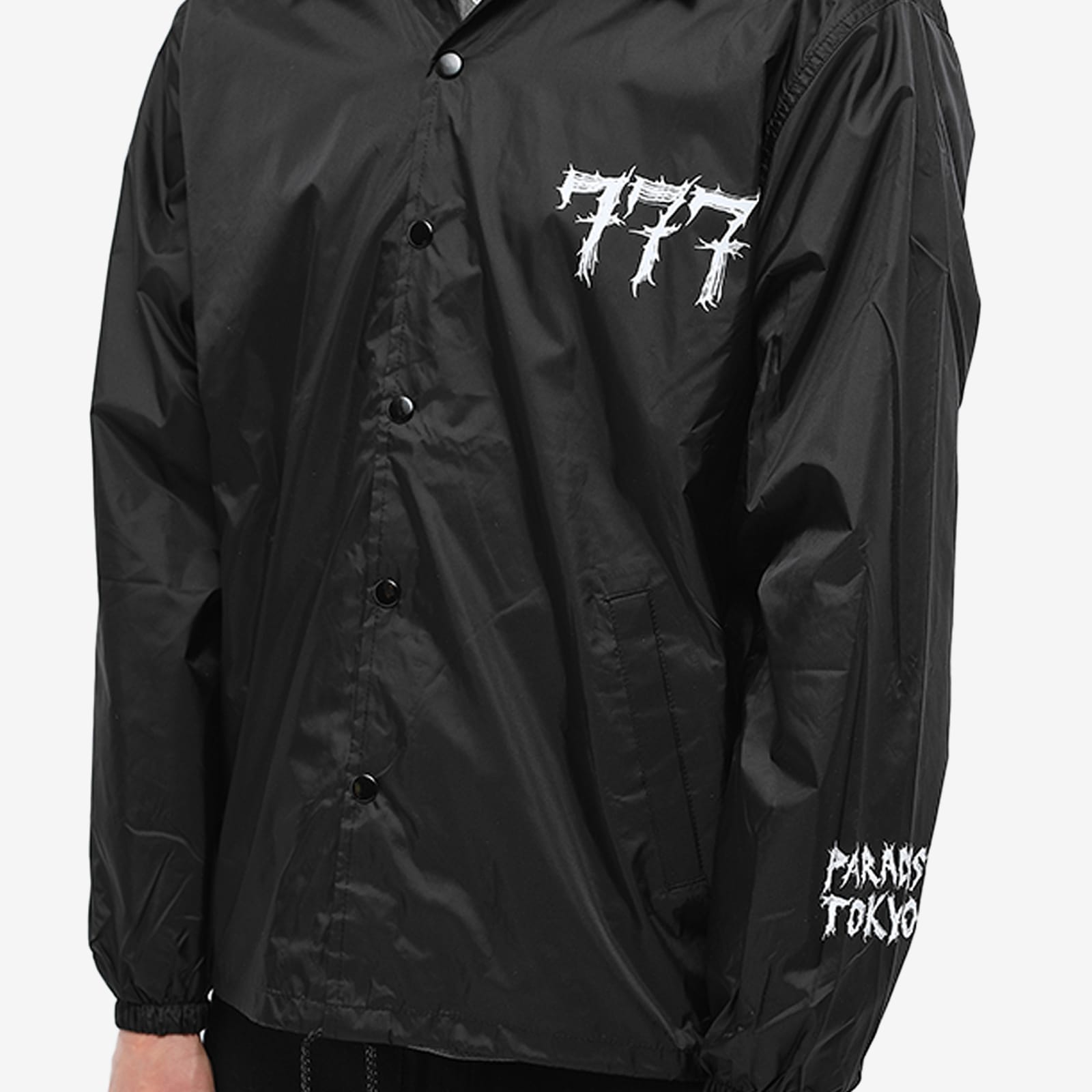 Wacko Maria Neck Face Anniversary Coach Jacket Black | END. (KR)