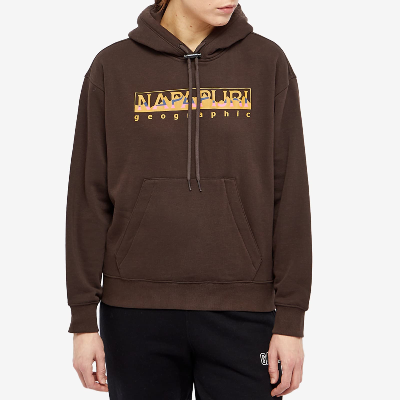 Napapijri Rope Logo Hoodie Brown | END. (GB)