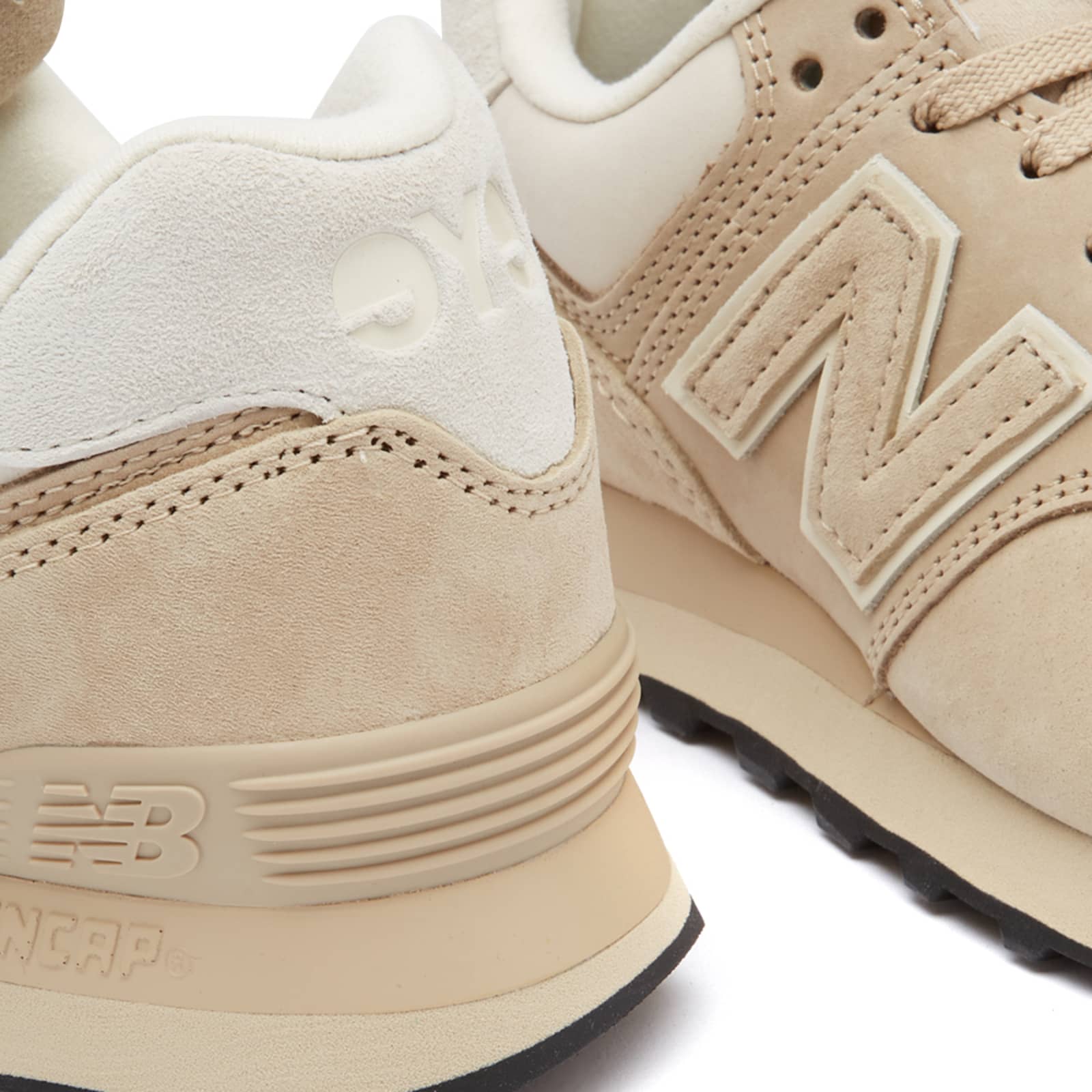 Junya Watanabe MAN x New Balance Suede ML574 Beige & Off White | END. (US)