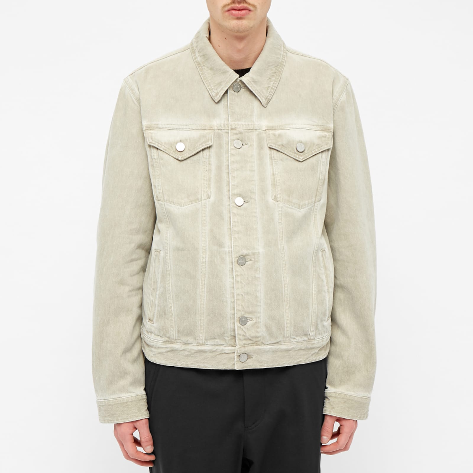 A-COLD-WALL* Overdye Trucker Jacket Moonbeam | END. (GB)