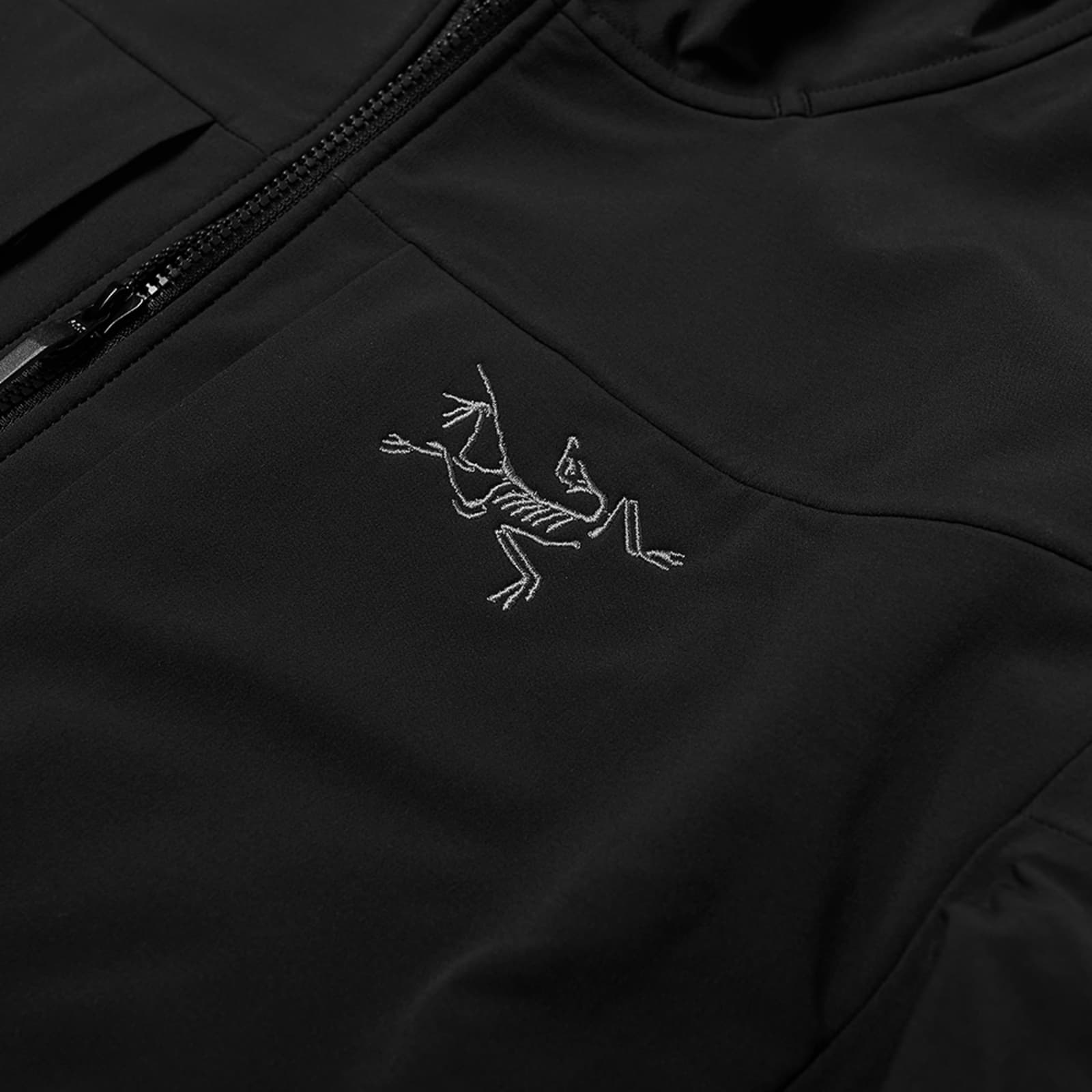 Arc'teryx Gamma MX Hooded Softshell Jacket Black | END. (US)
