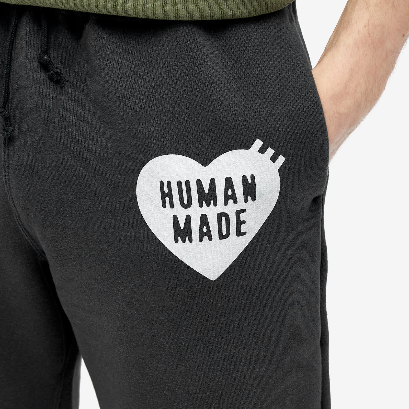 Human Made Heart Sweat Pants Black | END. (JP)