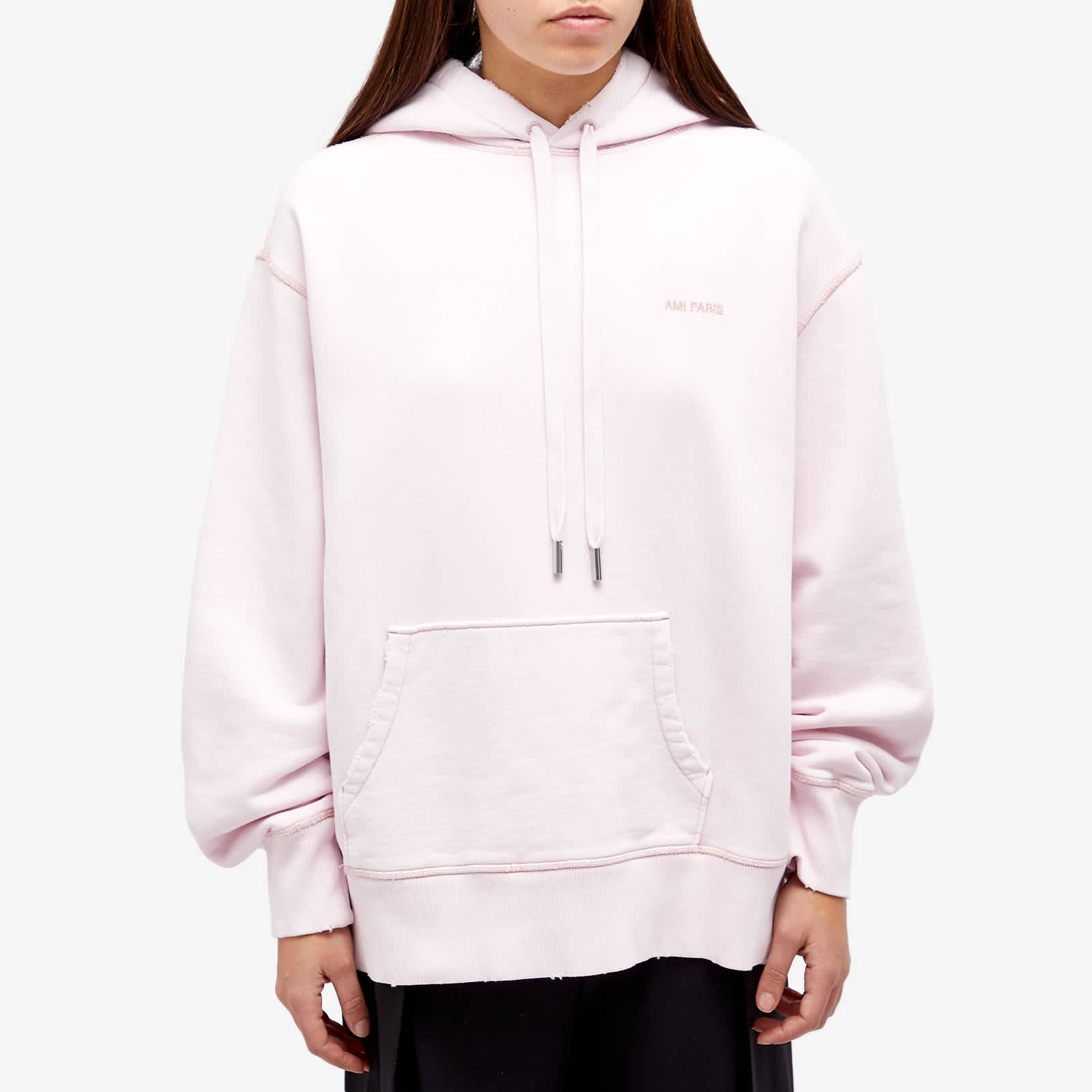 AMI Fade Out Logo Hoodie Pink | END. (KR)