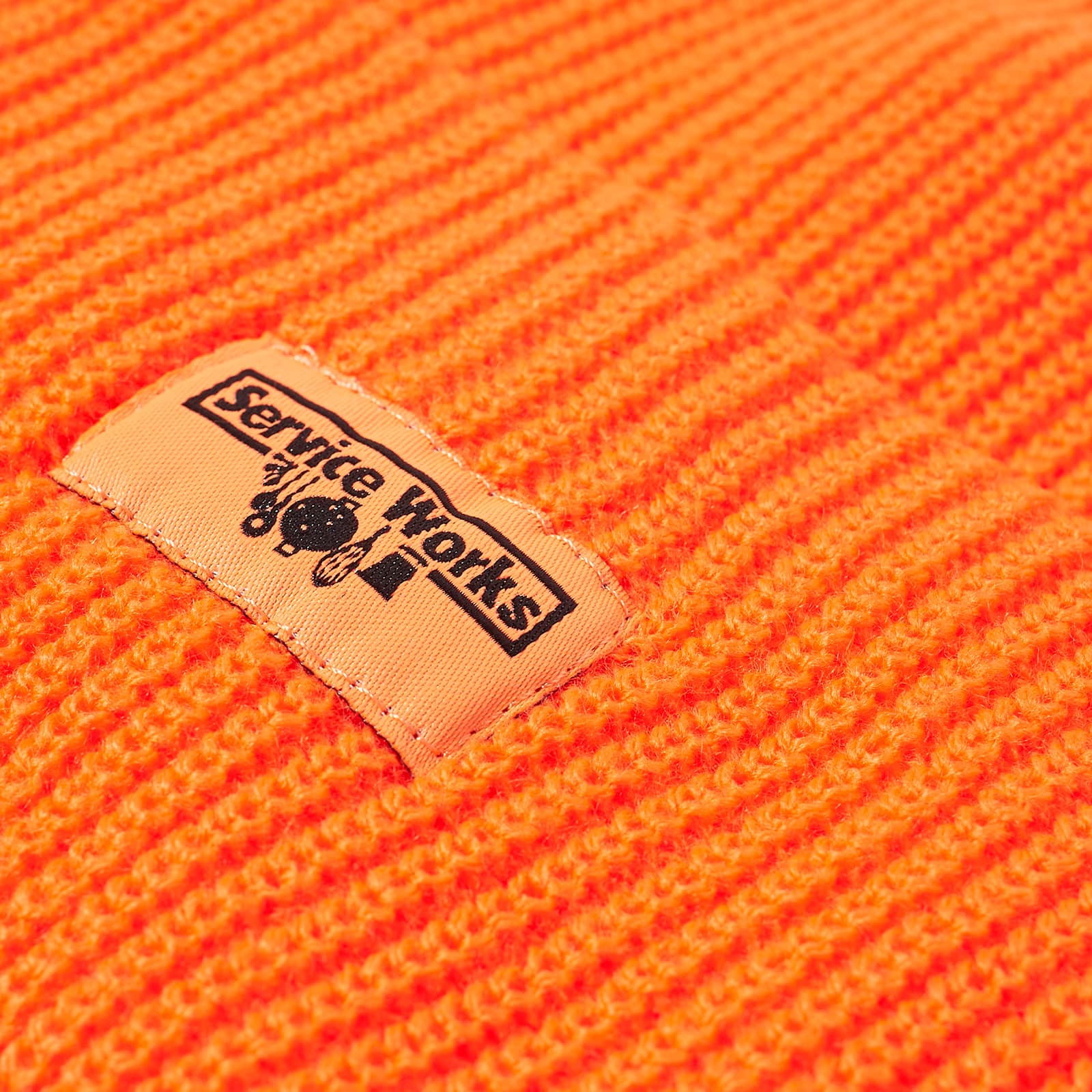 Service Works Watch Beanie Orange | END.