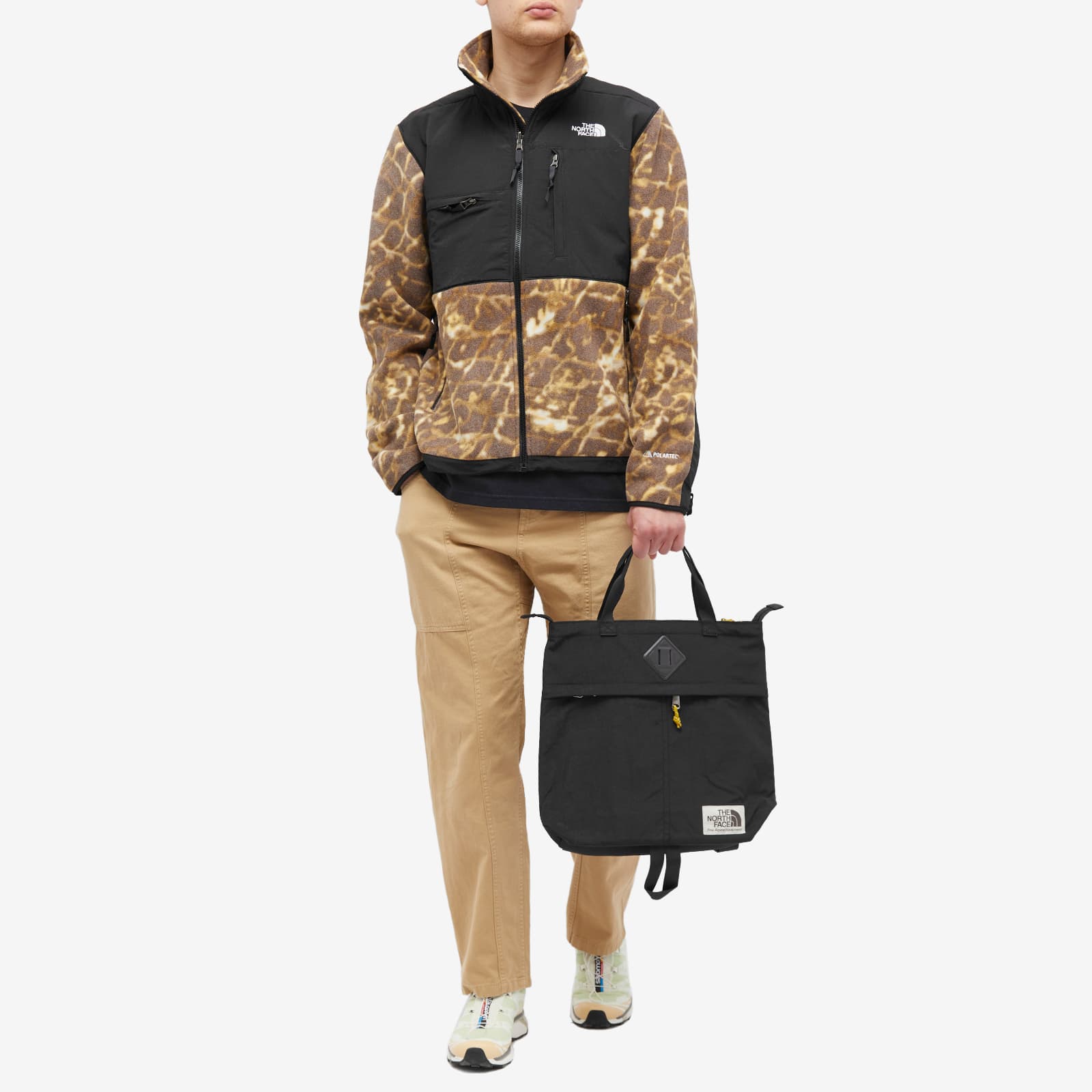 The North Face Berkeley Tote Pack Black & Mineral Gold | END. (GB)
