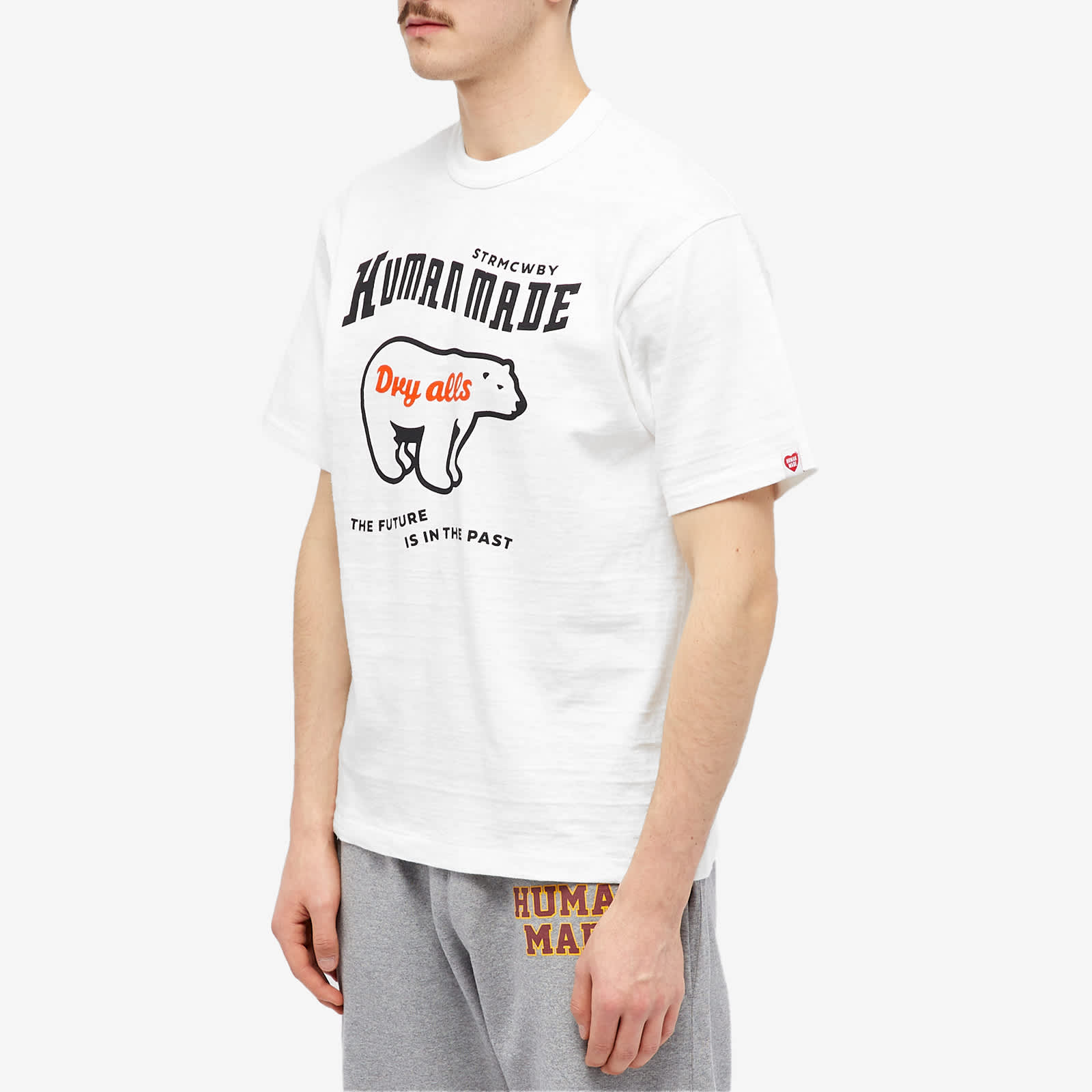 Human Made Polar Bear T-Shirt White | END. (US)