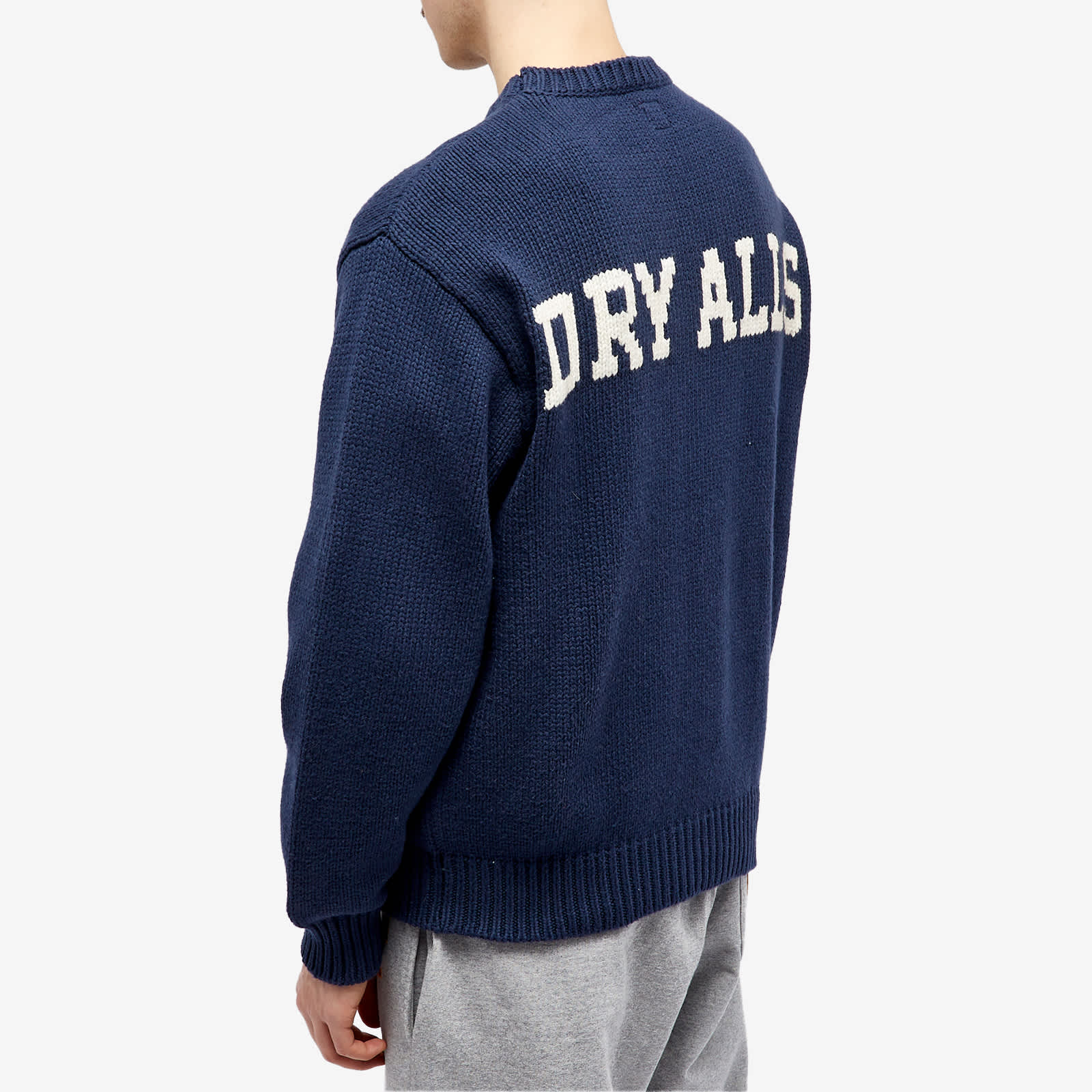 Human Made Dachs Knit Sweater Navy | END. (AU)