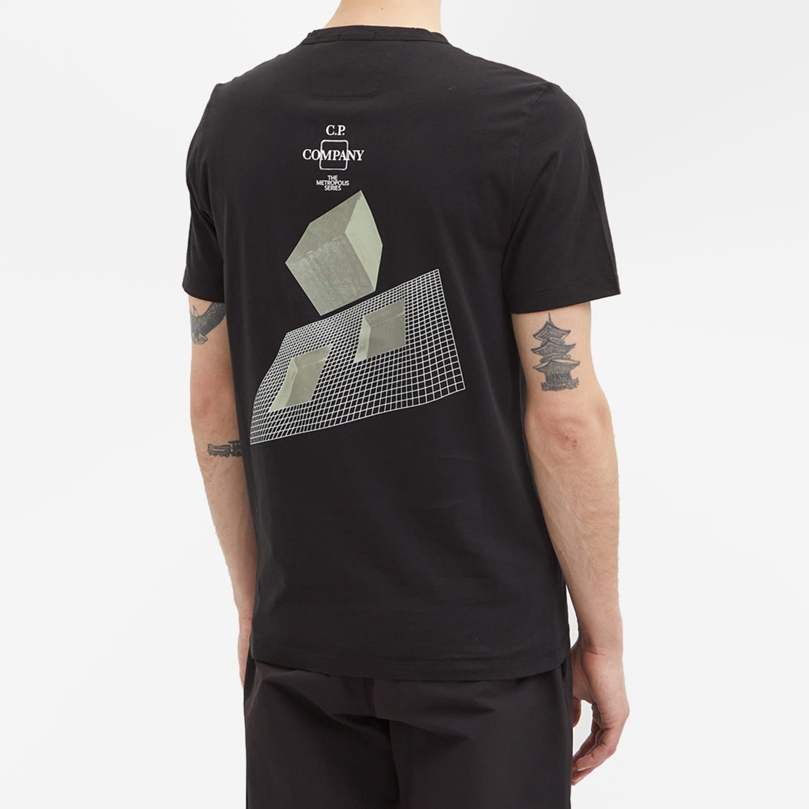 C.P. Company Metropolis Modular T-Shirt Black | END. (US)