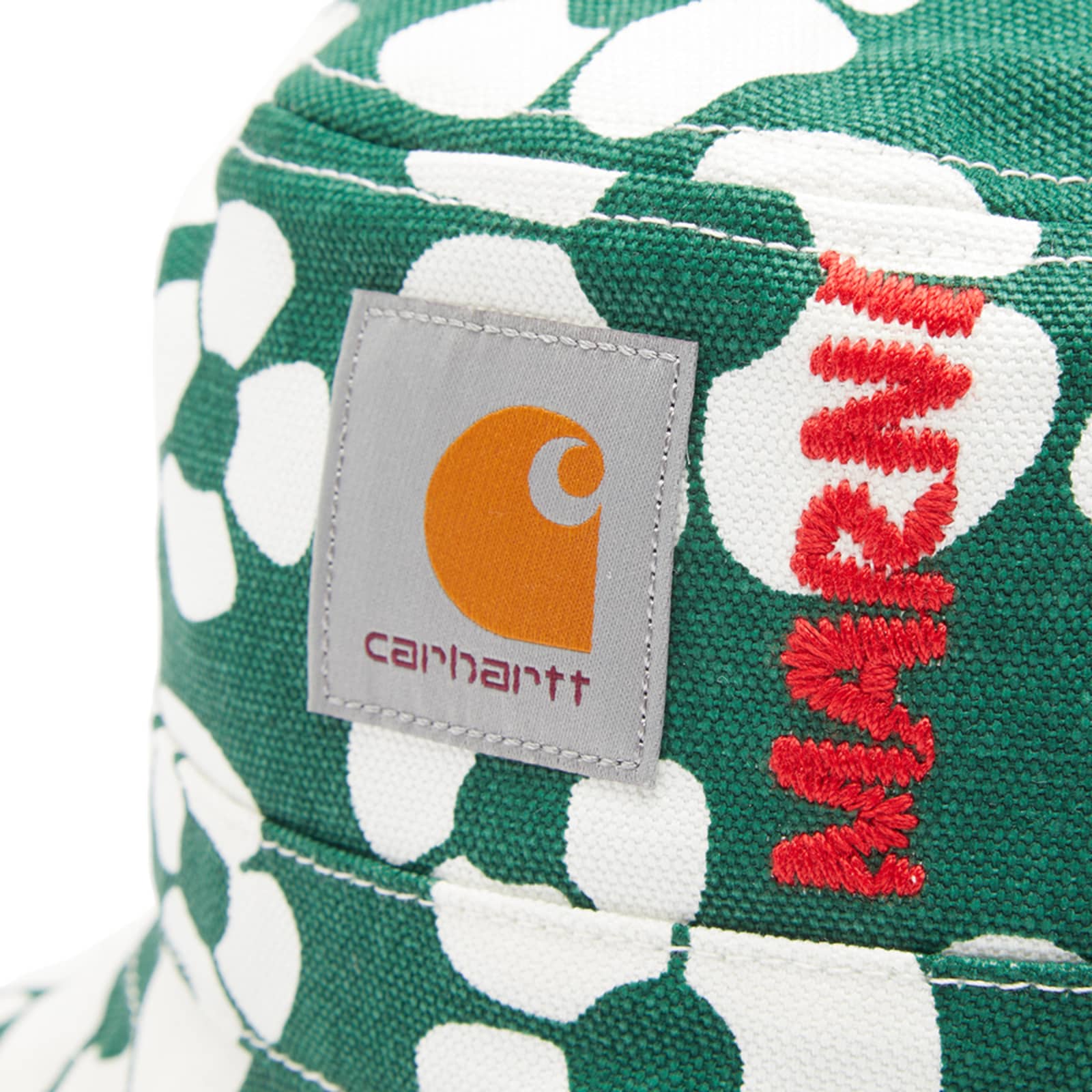 Marni x Carhartt WIP Floral Bucket Hat Forest Green | END. (US)