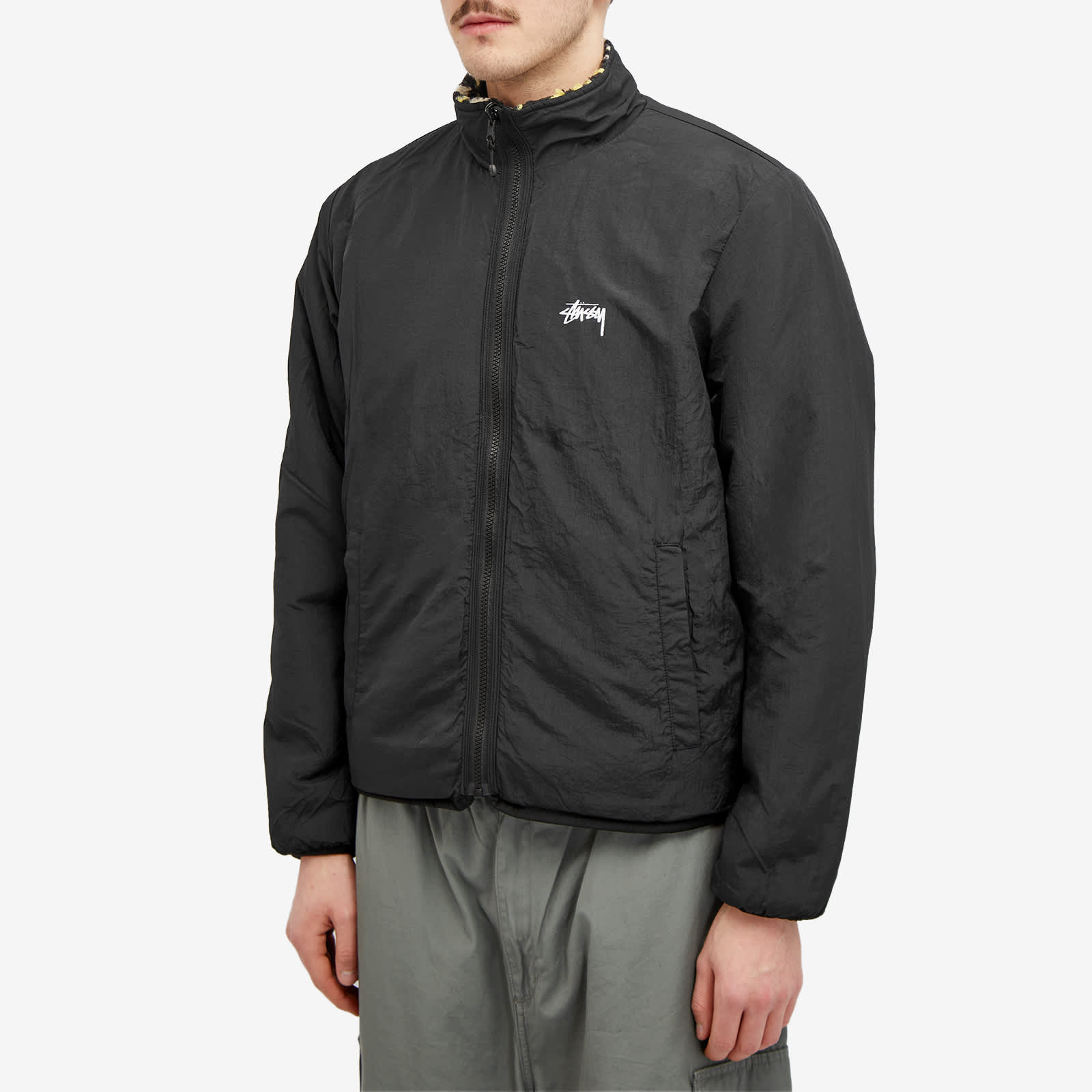 Stussy Sherpa Reversible Jacket Yellow | END. (JP)