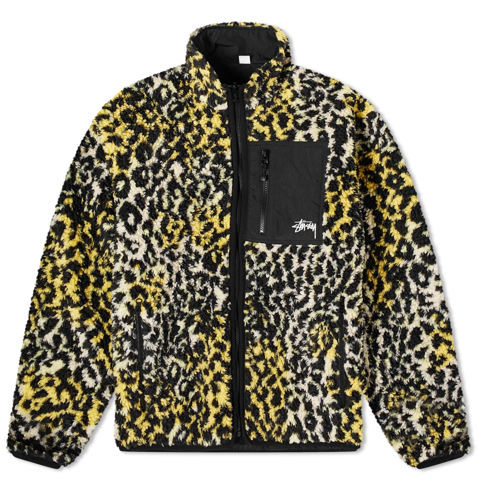 Stussy Sherpa Reversible Jacket Yellow | END. (HK)