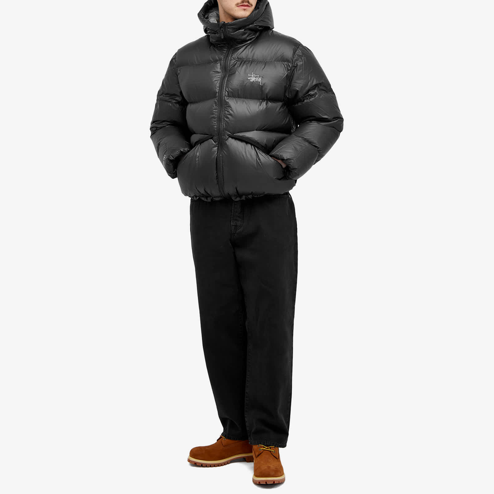 Stussy Micro Down Ripstop Parka Black | END. (GB)