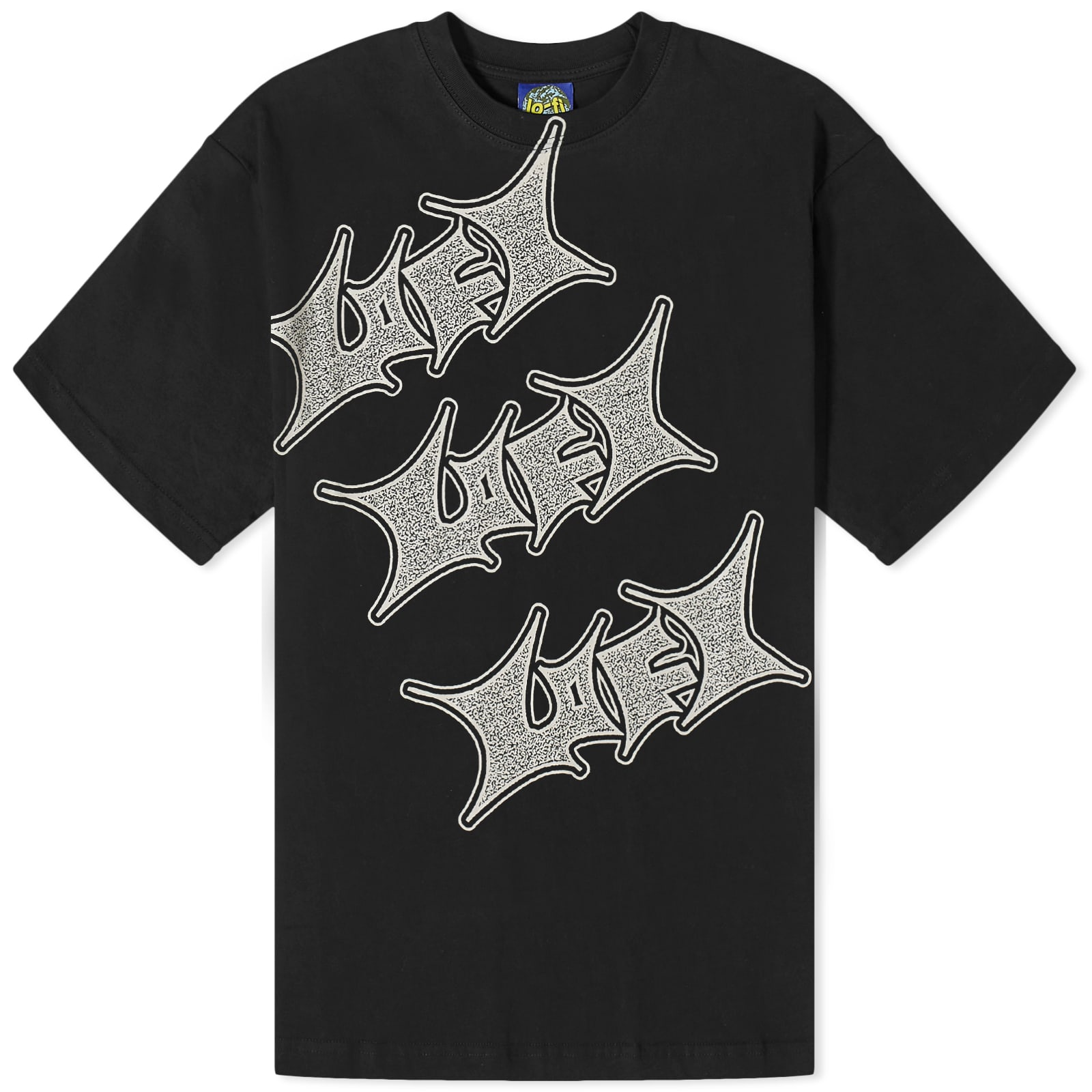 Lo-Fi Static T-Shirt Black | END. (AR)