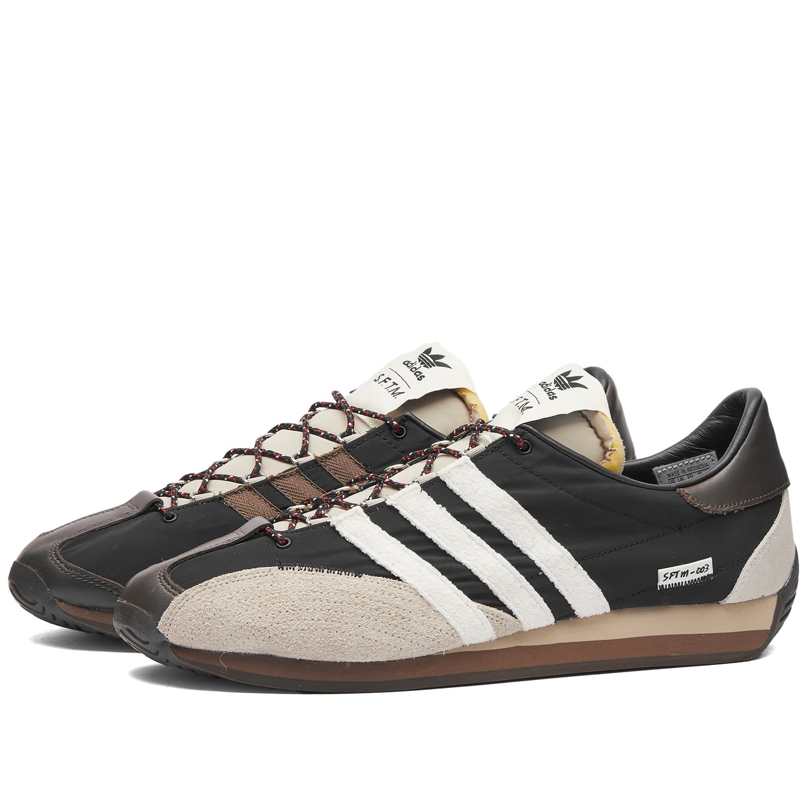 Adidas x Song for the Mute COUNTRY OG Core Black, Core White & Earth ...