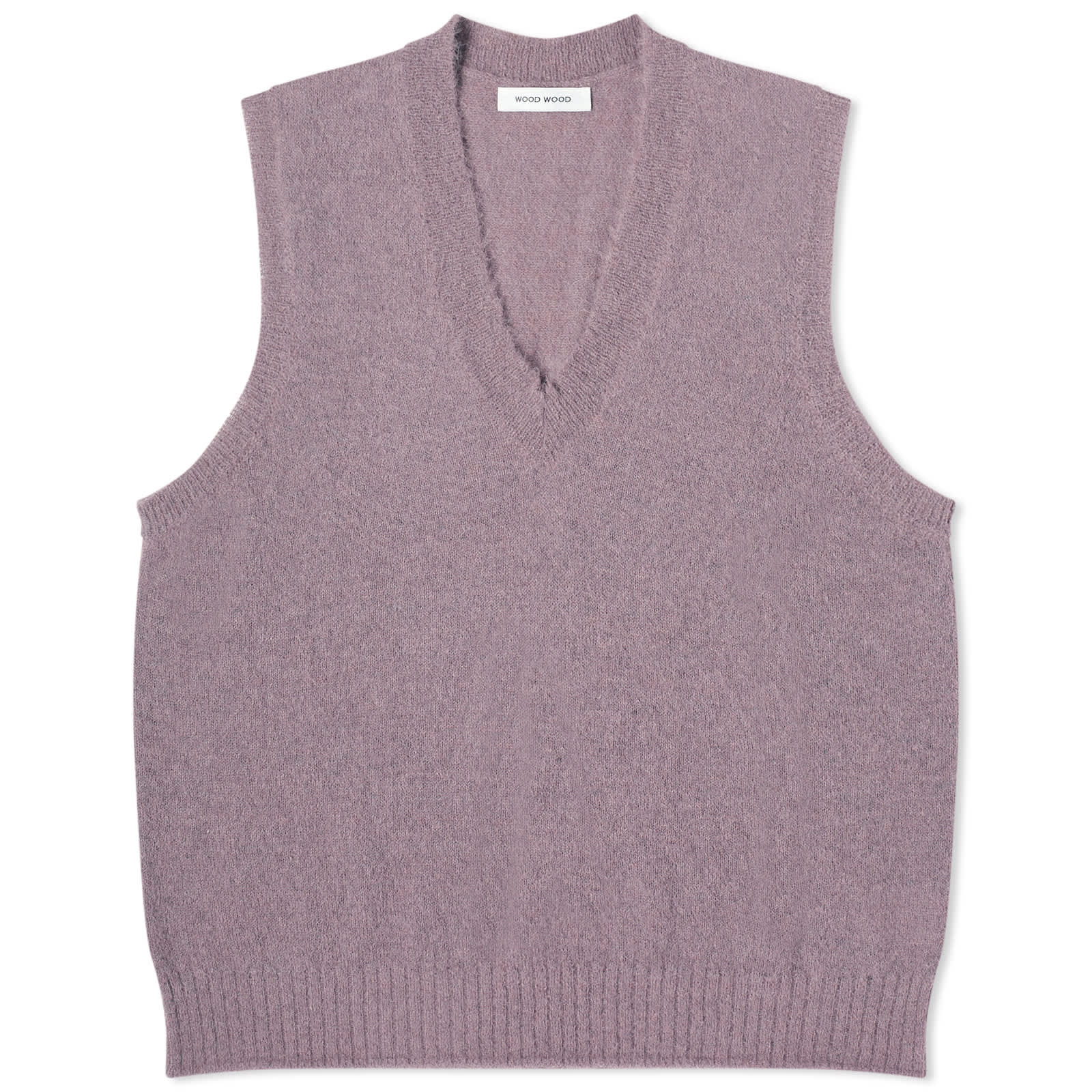 Wood Wood Dallas Knit Vest Royal Purple | END. (AR)