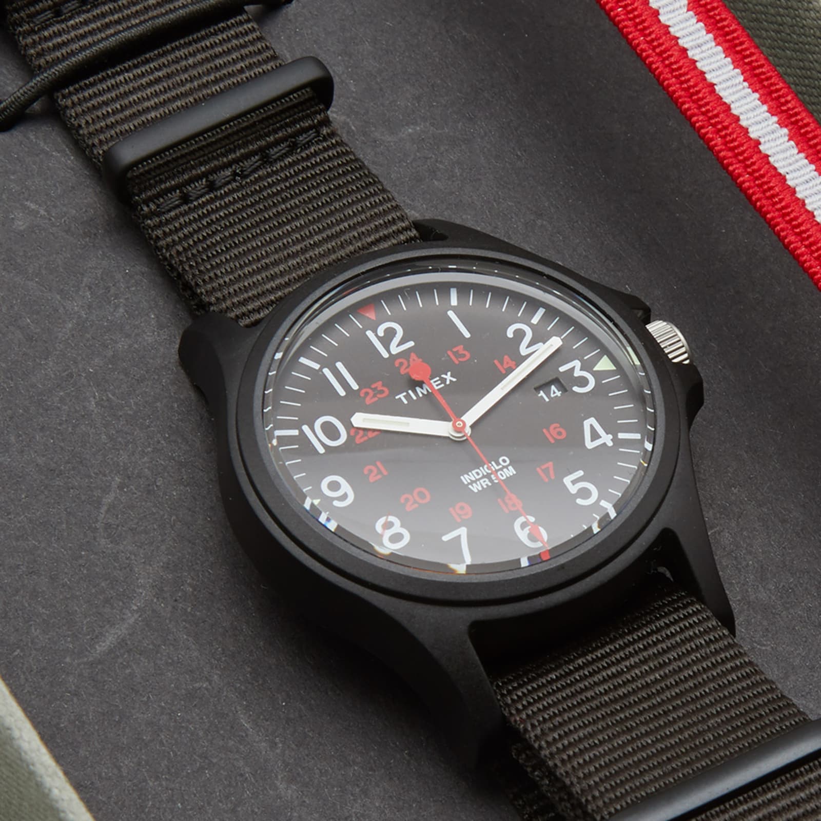 Timex Archive Acadia Watch Black & Red | END. (US)