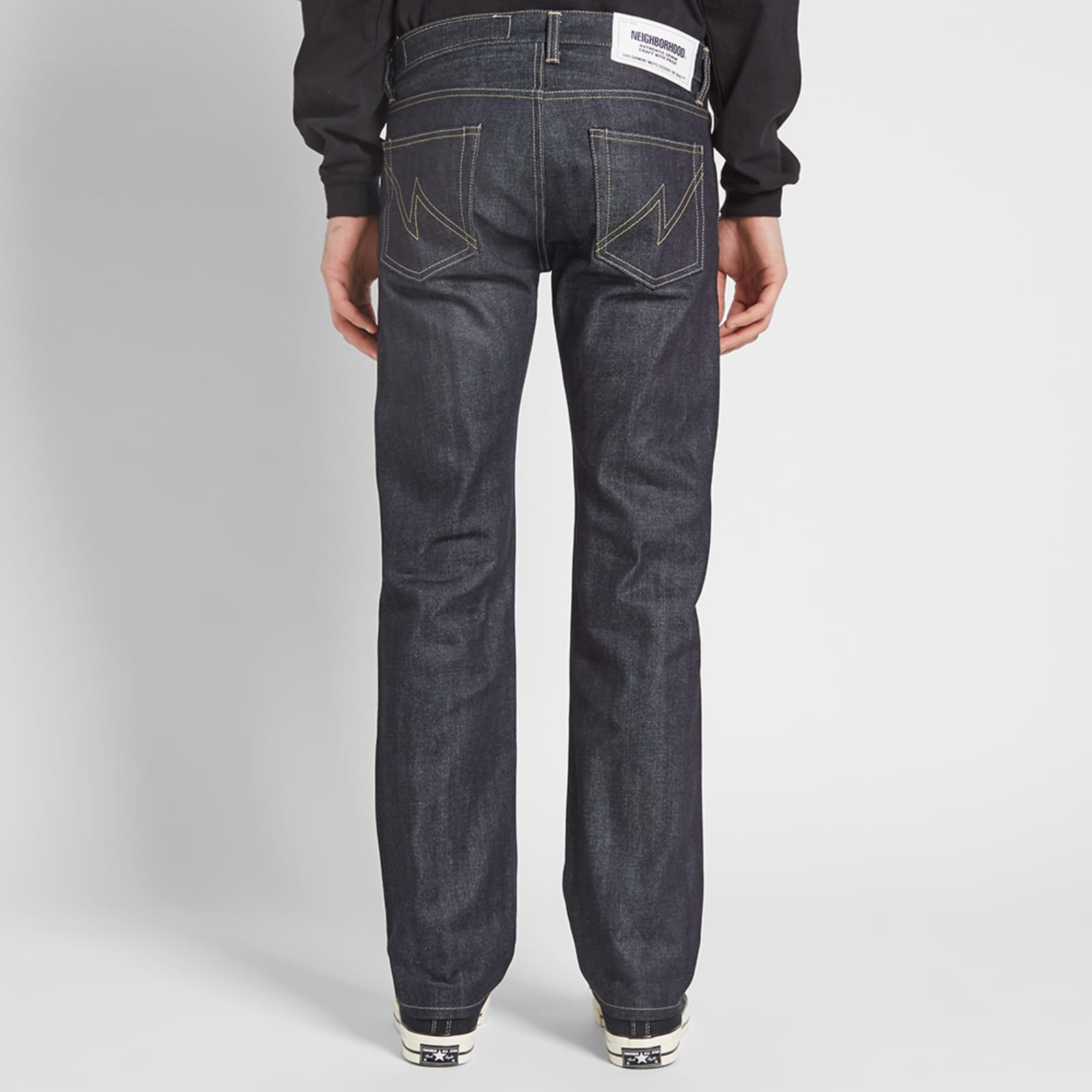 Neighborhood Rigid Narrow 14oz Denim Jean Indigo | END. (US)