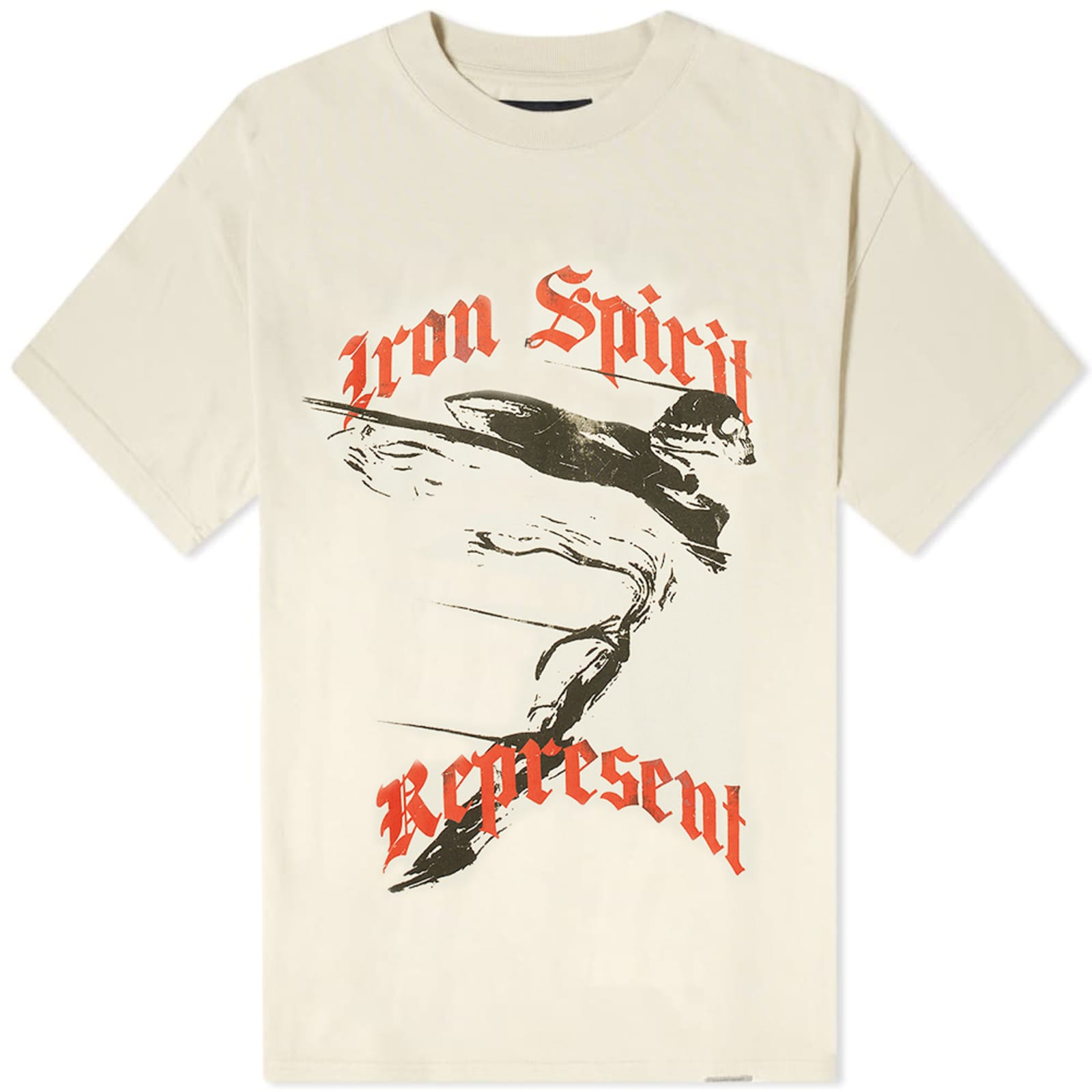 Represent Iron Spirit T-Shirt Vintage White | END. (GB)
