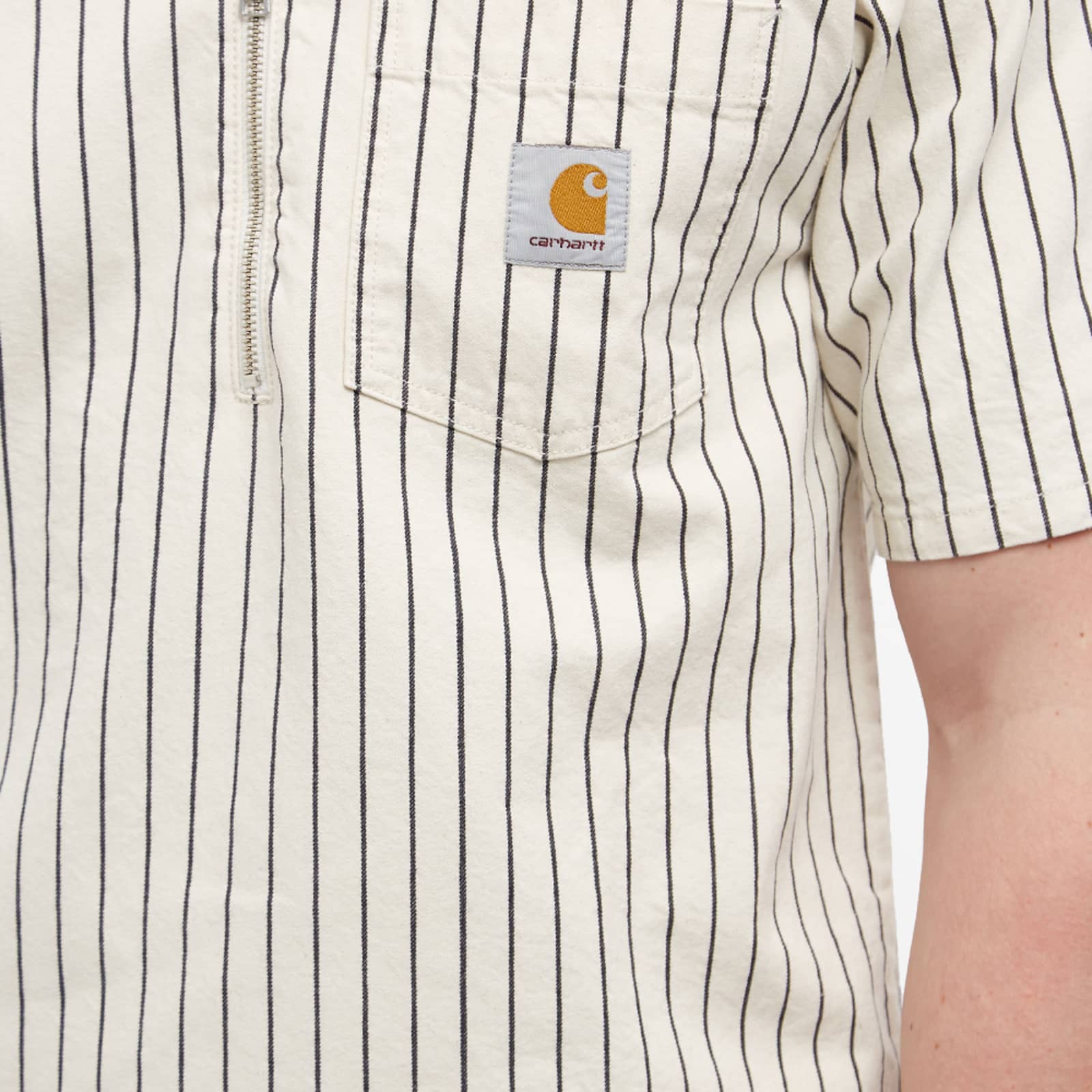 Carhartt WIP Short Sleeve Trade Shirt Wax & Black | END. (US)