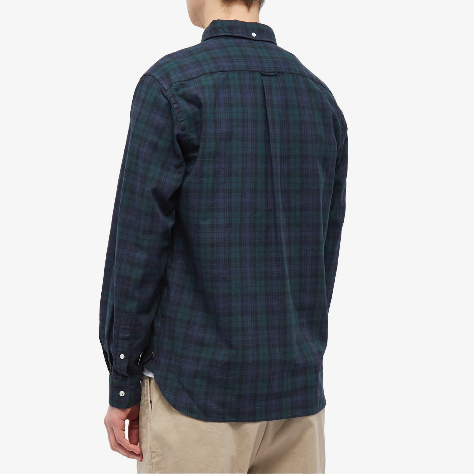 Beams Plus Indigo Tartan Check Shirt Black Watch | END. (Global)