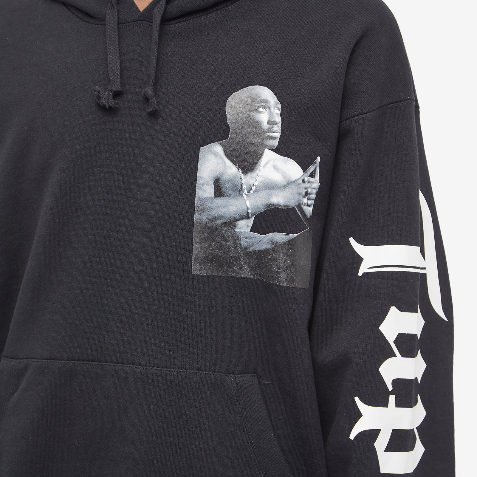 Wacko Maria Tupac Heavyweight Pullover Type 1 Hoodie Black | END. (US)