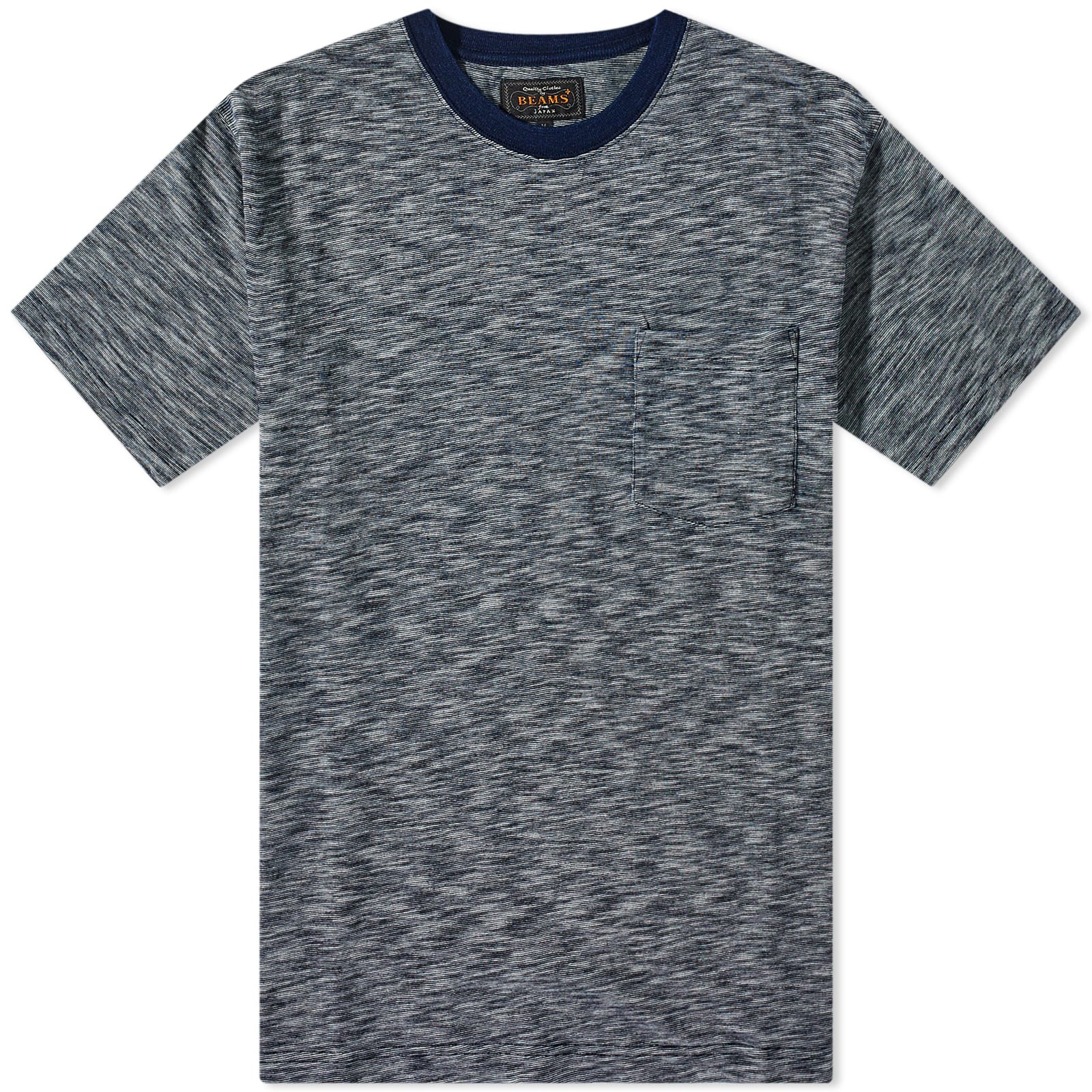 Beams Plus Indigo Pocket T-Shirt Dark | END. (KR)