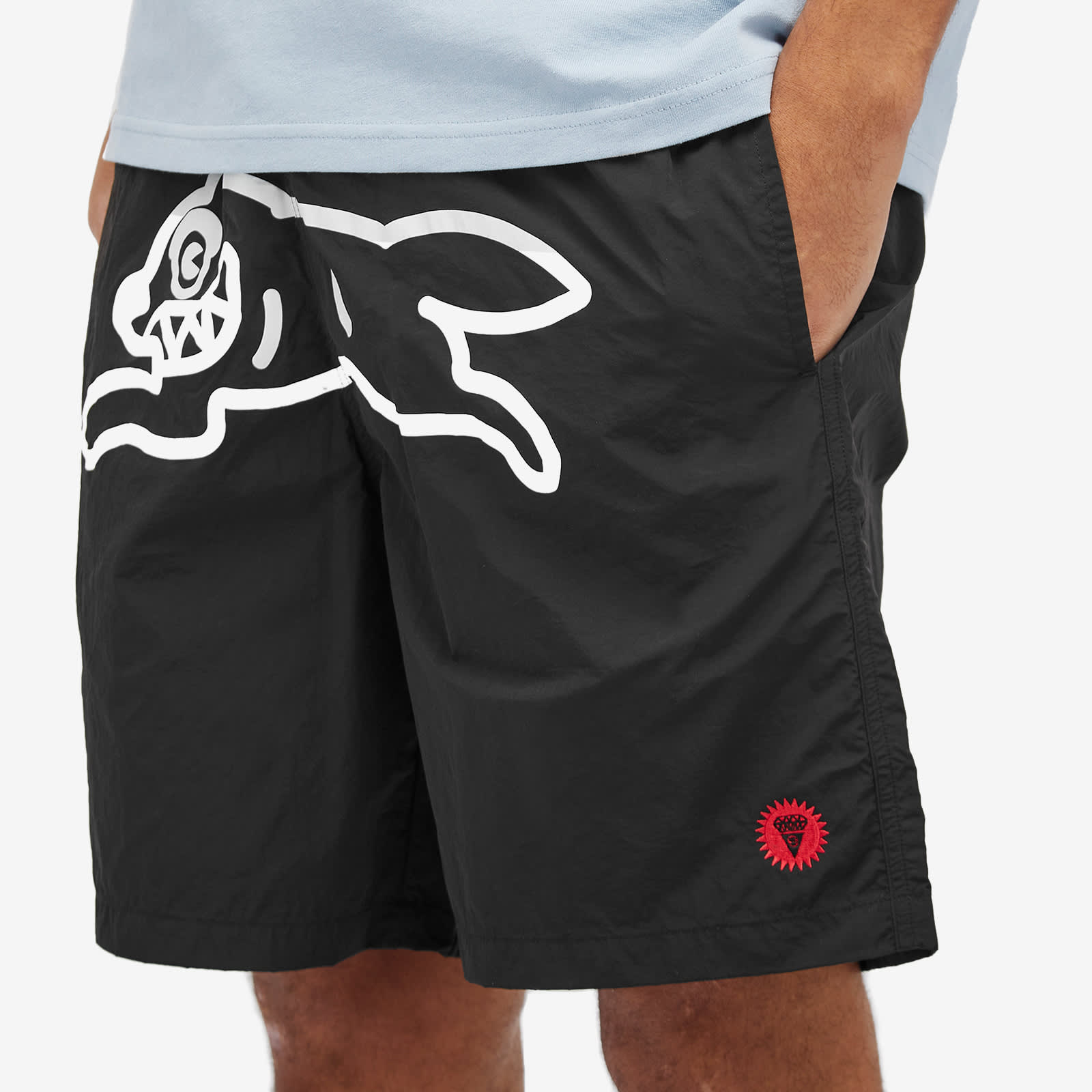 ICECREAM Running Dog Swim Shorts Black | END. (KR)