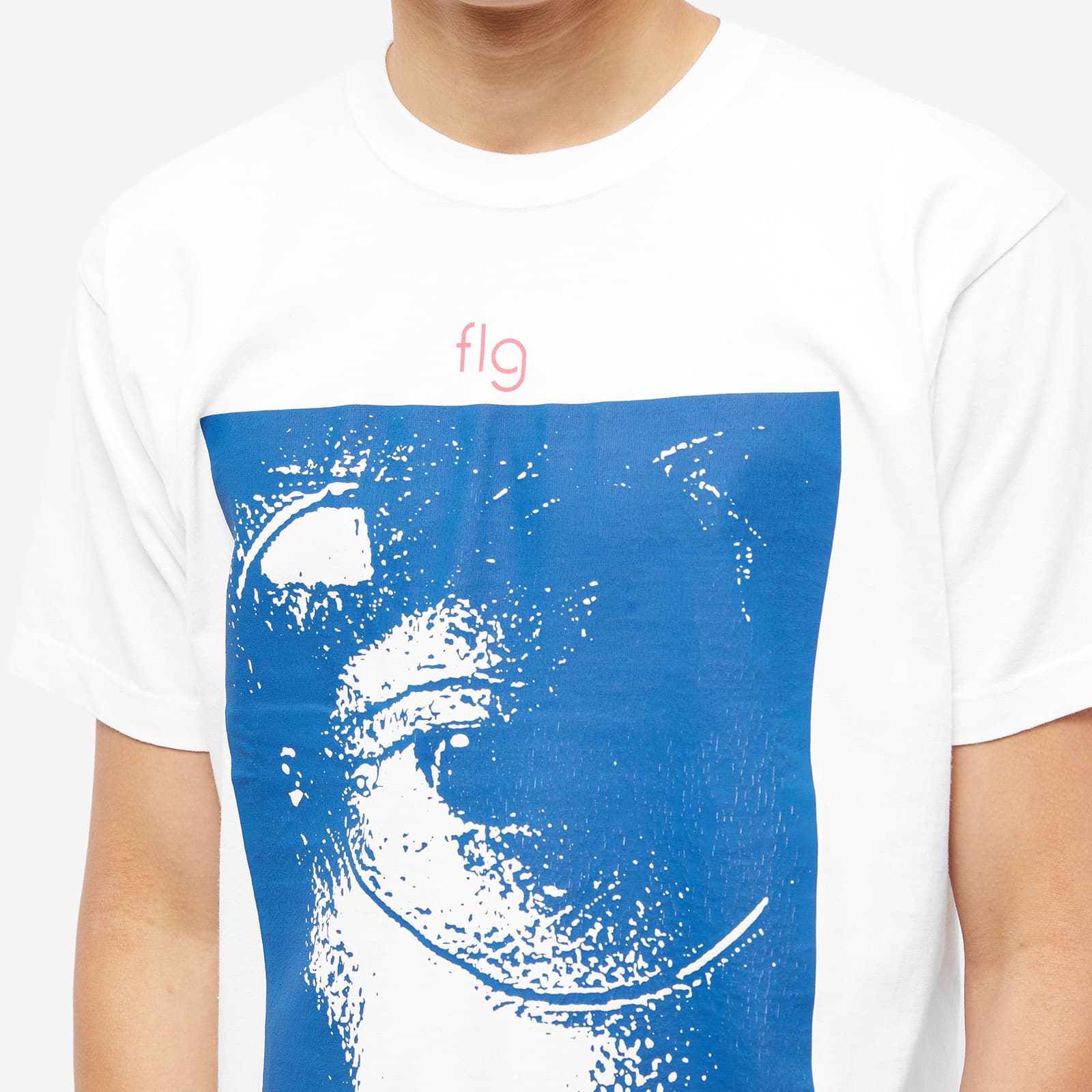 Flagstuff FLG Logo Tee White | END. (KR)