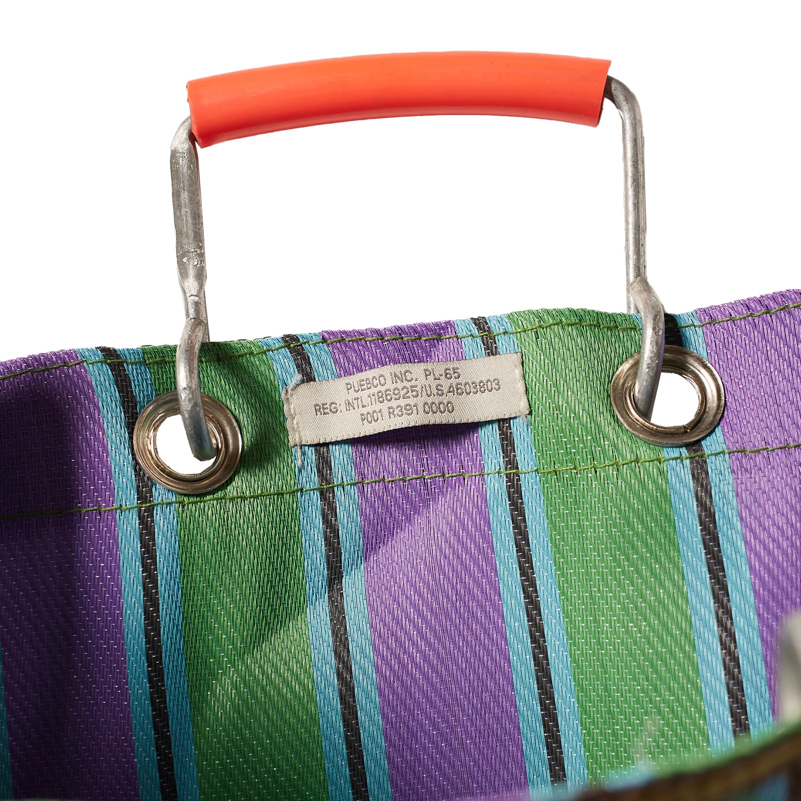 Puebco Recycled Plastic Square Bag Green & Purple | END. (JP)