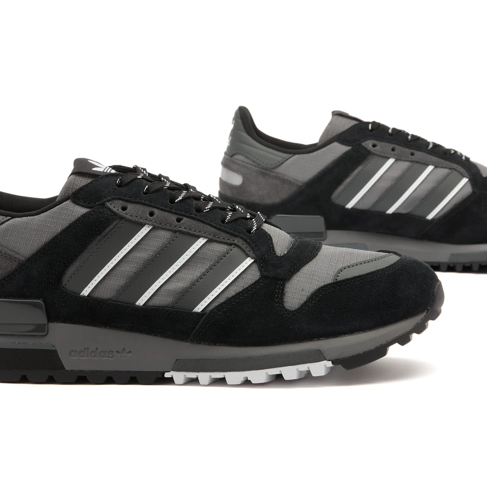 adidas Zx 600 Sneaker Core Black, Grey Four & Grey Six | END. (US)