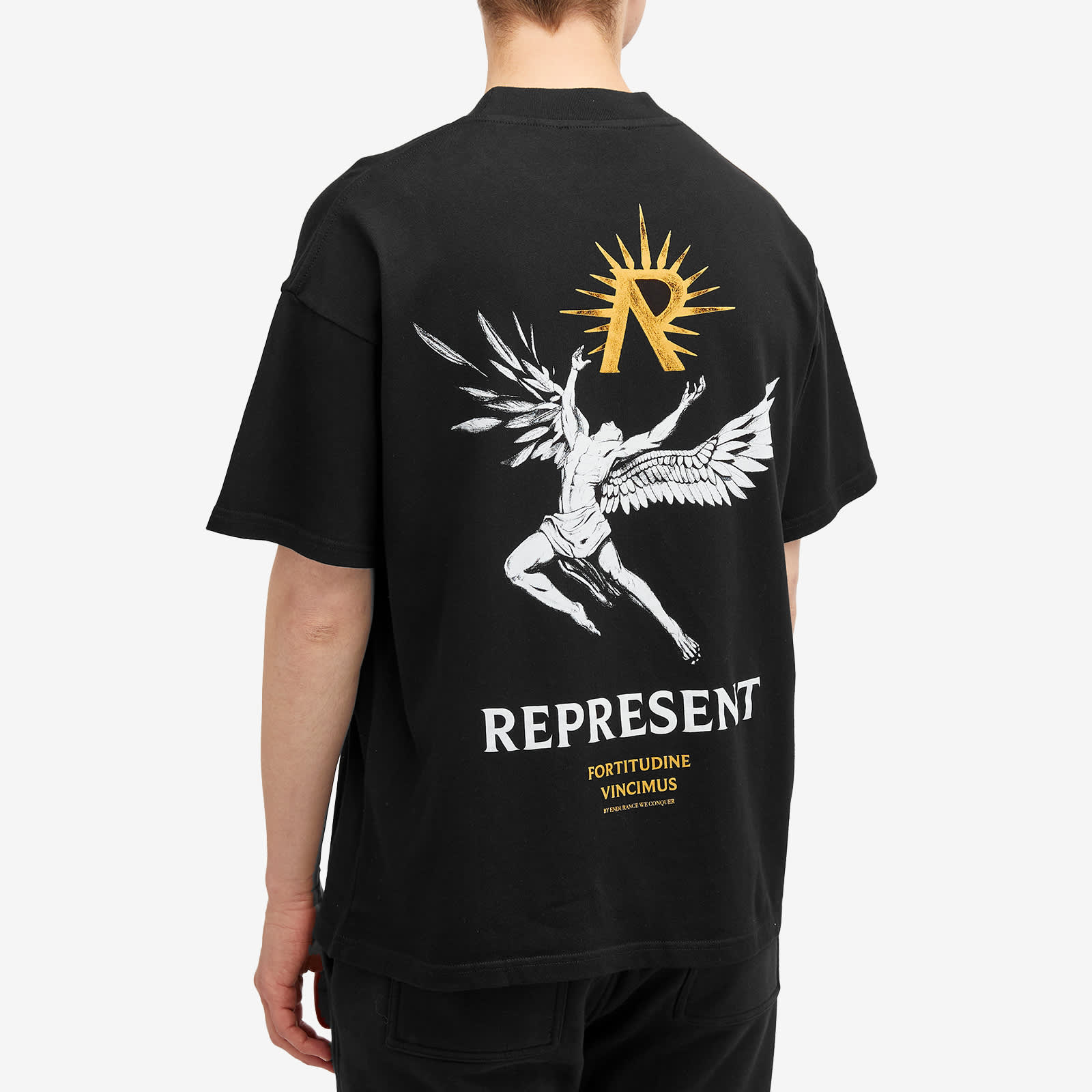Represent Icarus T-Shirt Jet Black | END. (GB)
