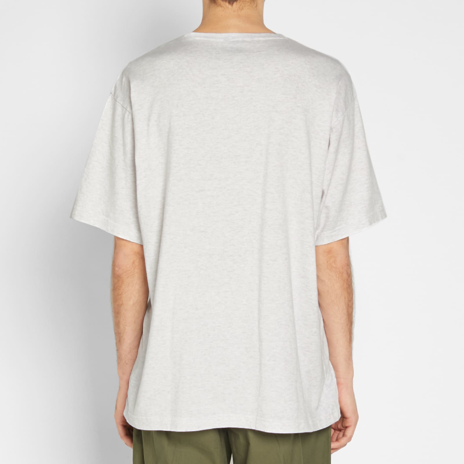 WTAPS Blank 01 Tee Ash Grey | END.