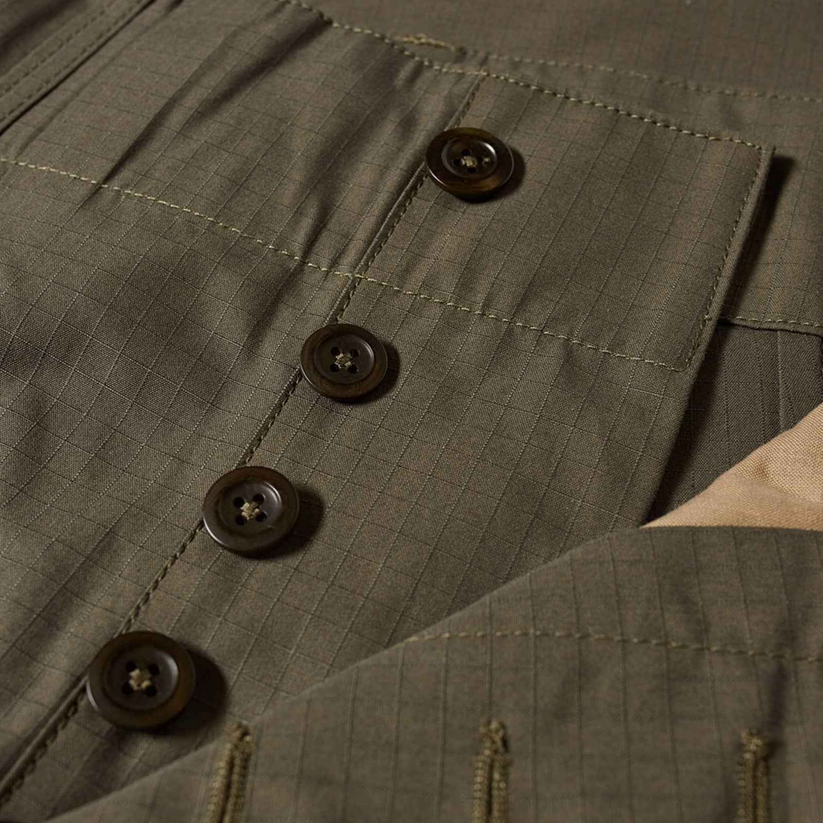 Nigel Cabourn Ripstop Combat Pant Olive | END.