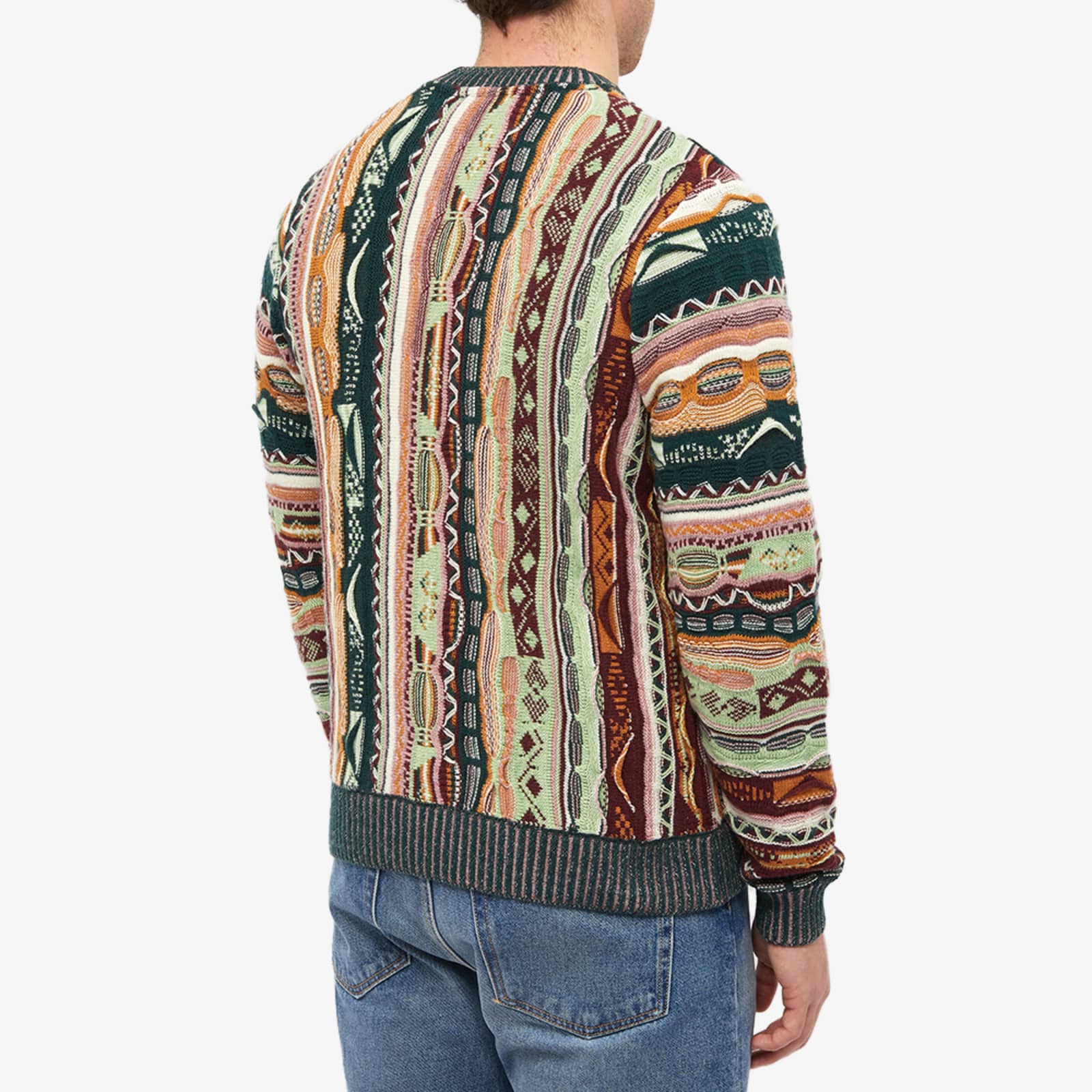 Wood Wood Beckett Coogi Knit Jumper Multicolor | END. (US)